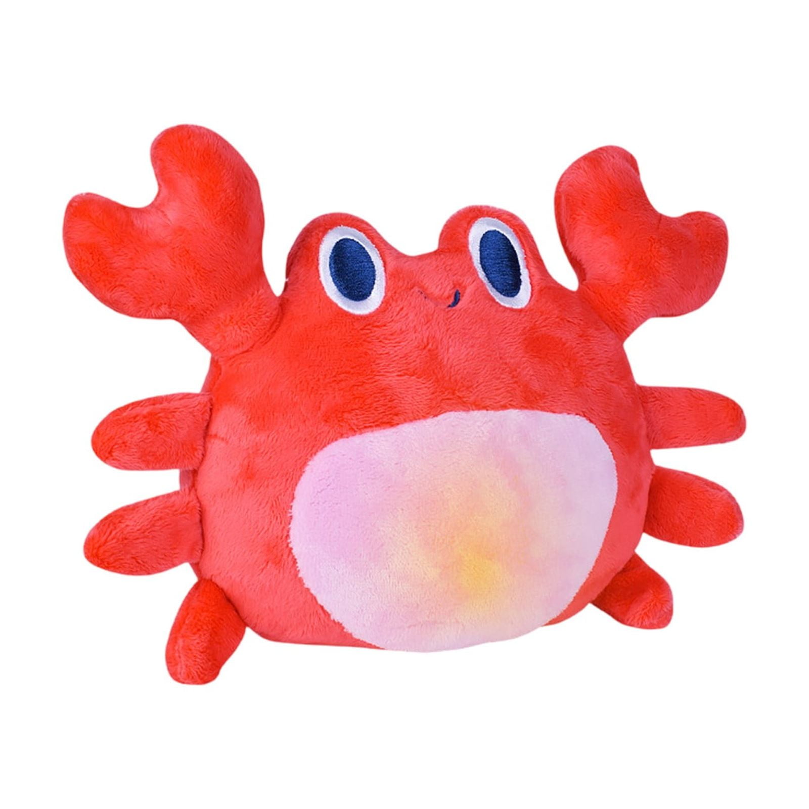 Cyinyin 12.2 INCH Adorable Crab Soothing Lamp Music Puppet, Stuffed ...