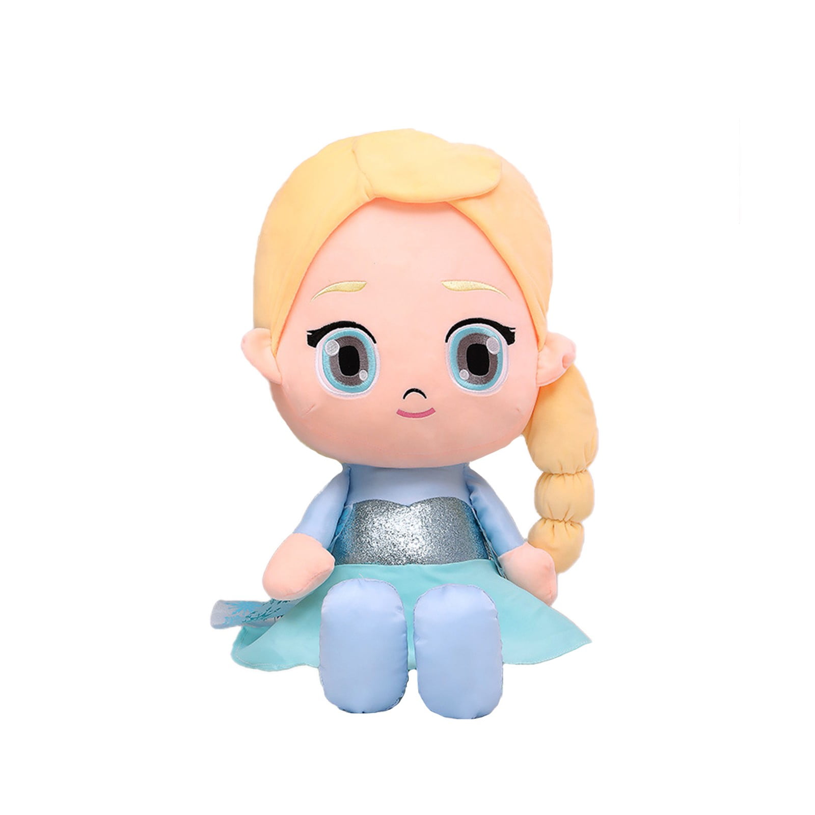 Cyinyin 12 INCH Frozen 2 Cute Cartoon Princess In Dress Elsa Plush Toys ...