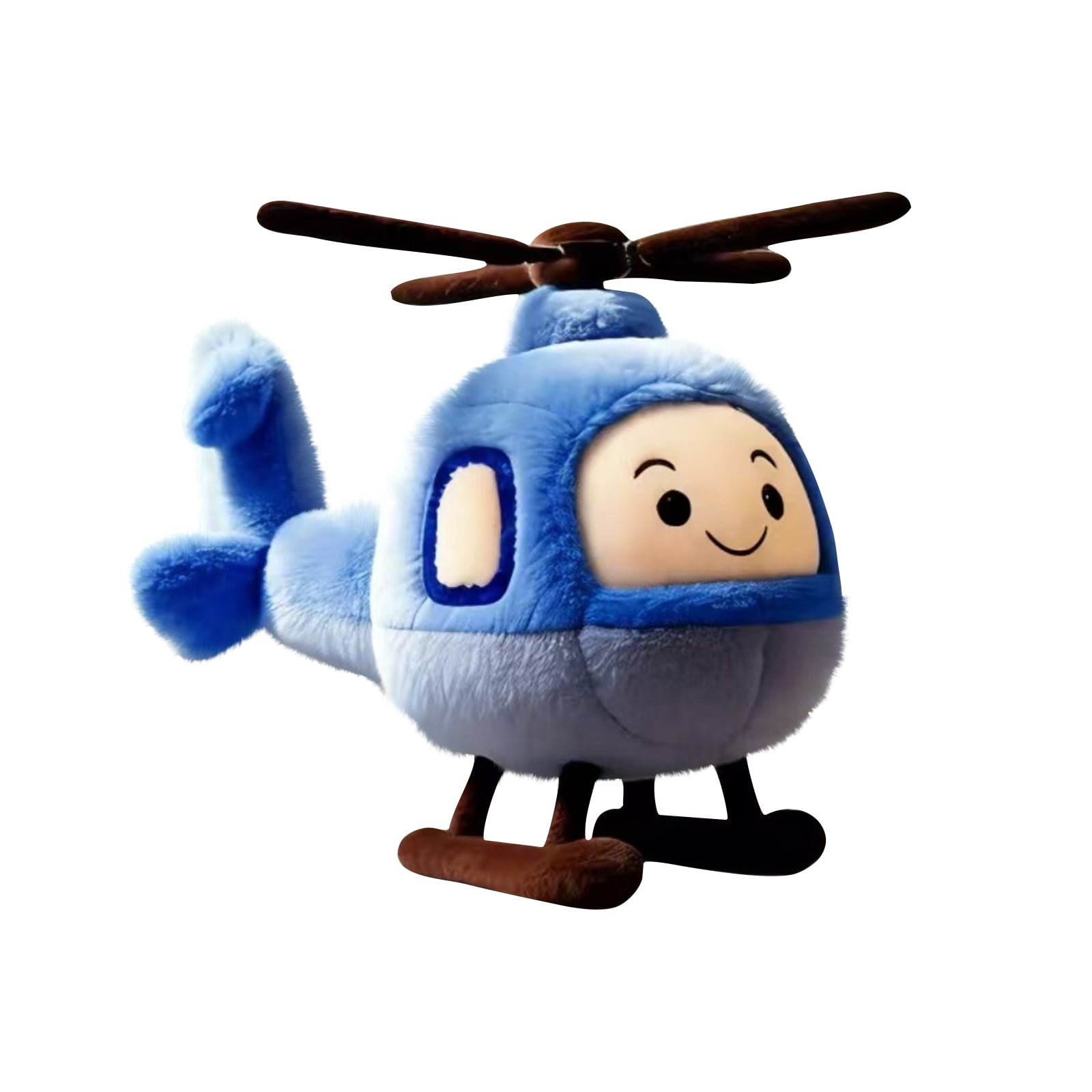 Cyinyin 13.8 INCH Creative Helicopter Stuffed Animals, Cute Cartoon ...