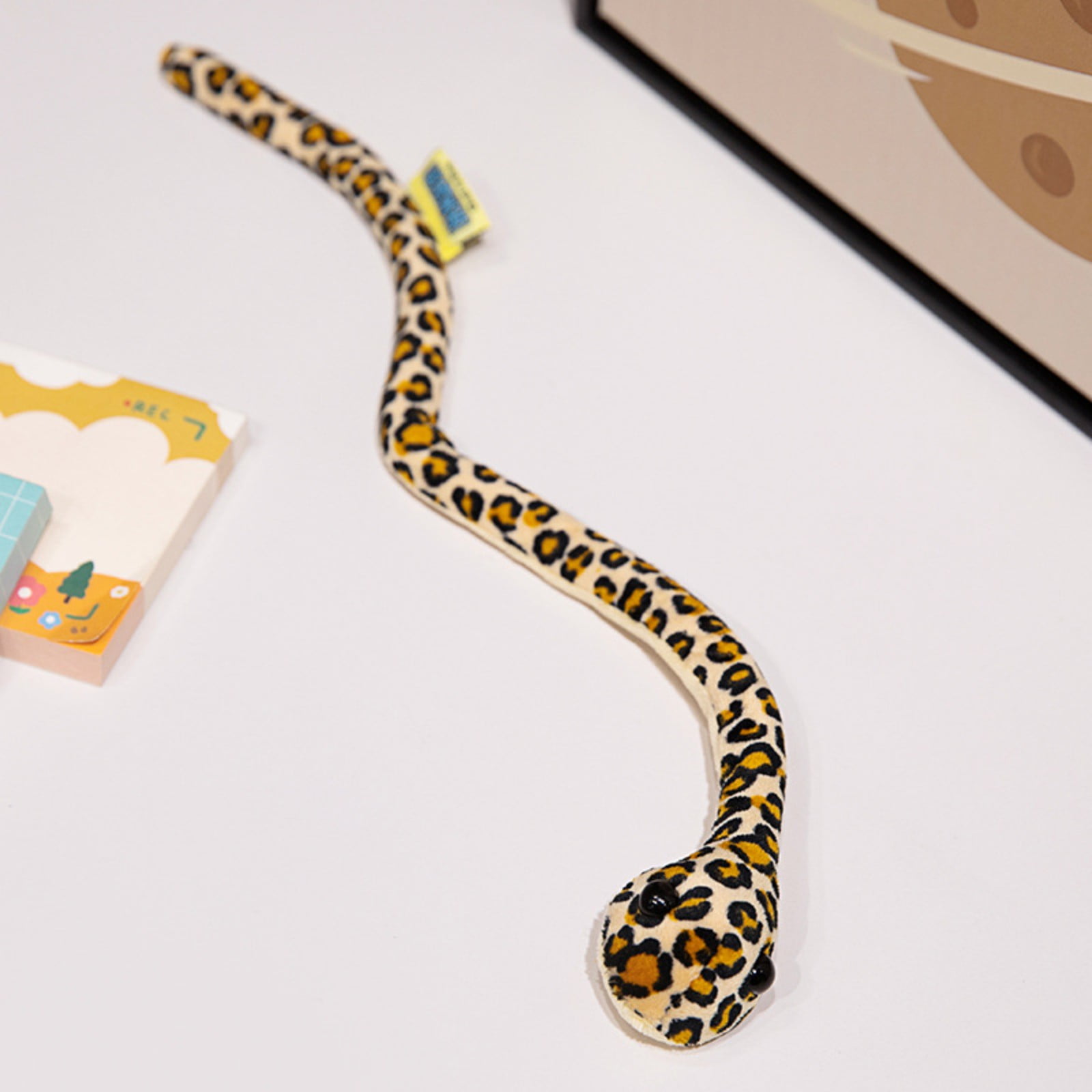 Cyinyin 14 INCH Cartoon Snake Plush Toy Long Snake Python Boa Plush Toy Decorate The House ...