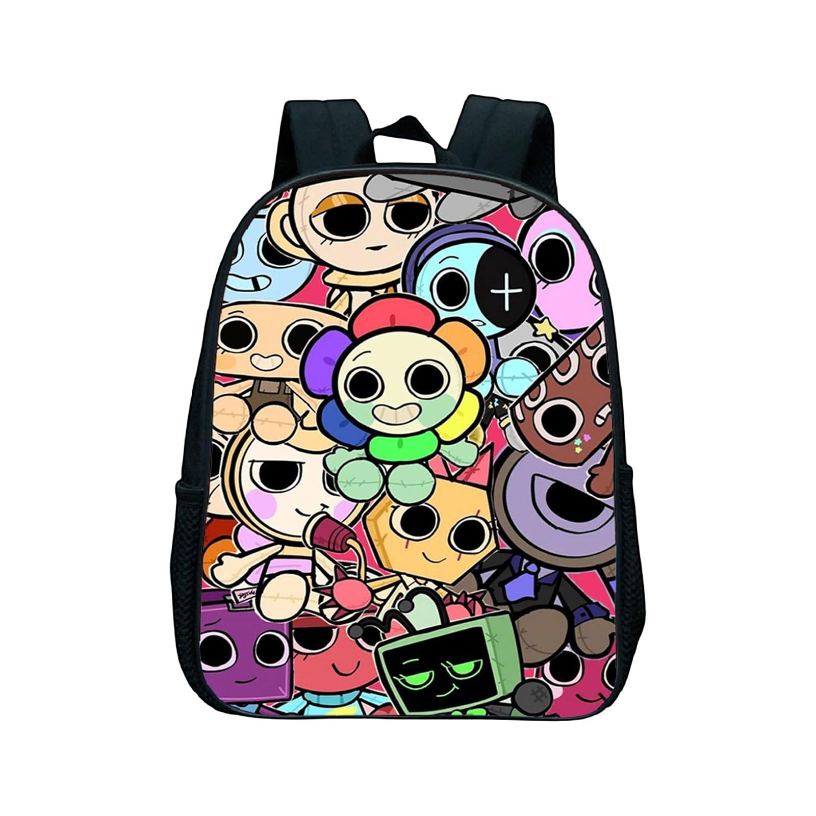 Cyinyin 15.7 INCH Dandy's World Backpack for All Ages, Cute Cartoon Bookbag for Women Padded ...
