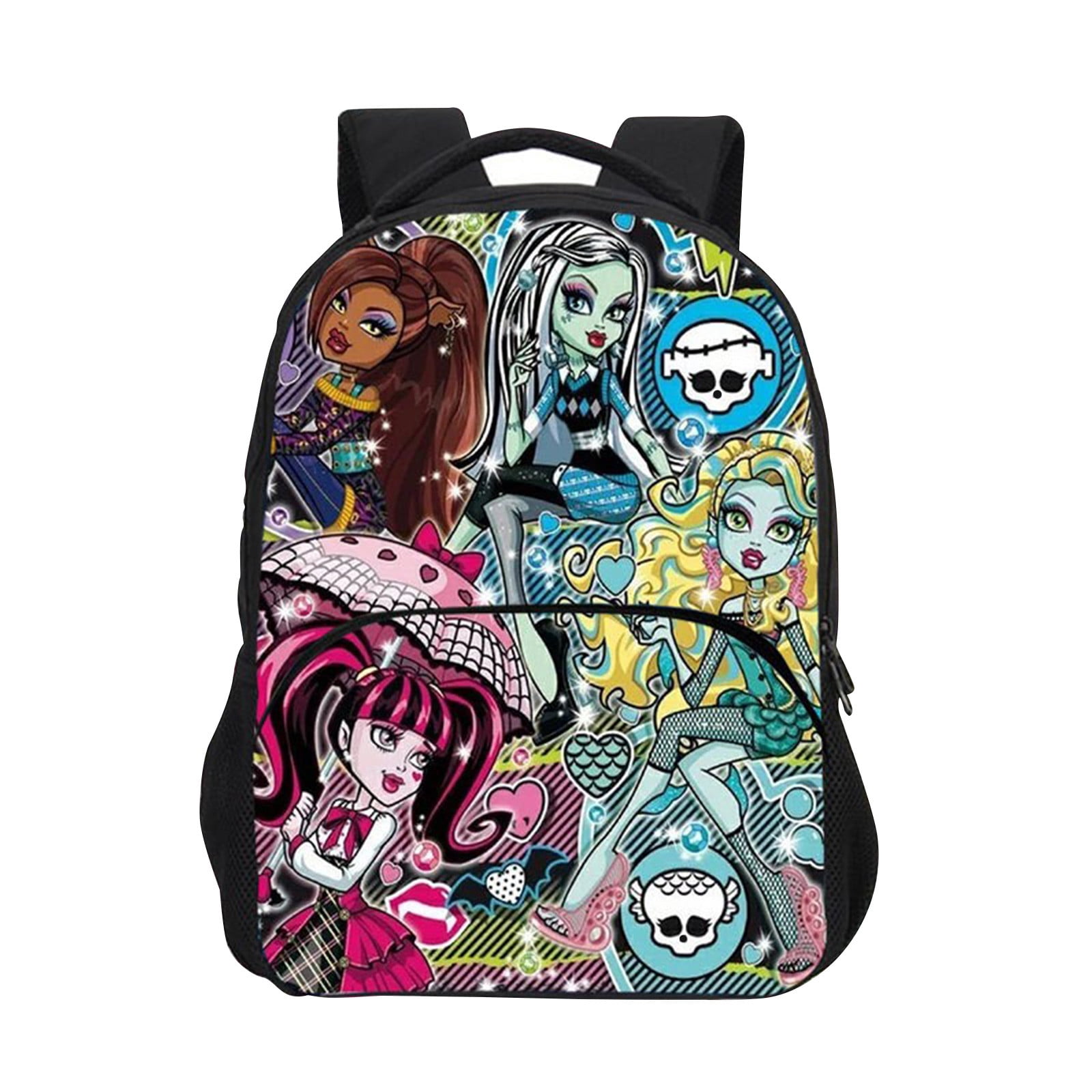 Cyinyin 15.7 INCH Monster Super High Backpack for All Ages with Front ...