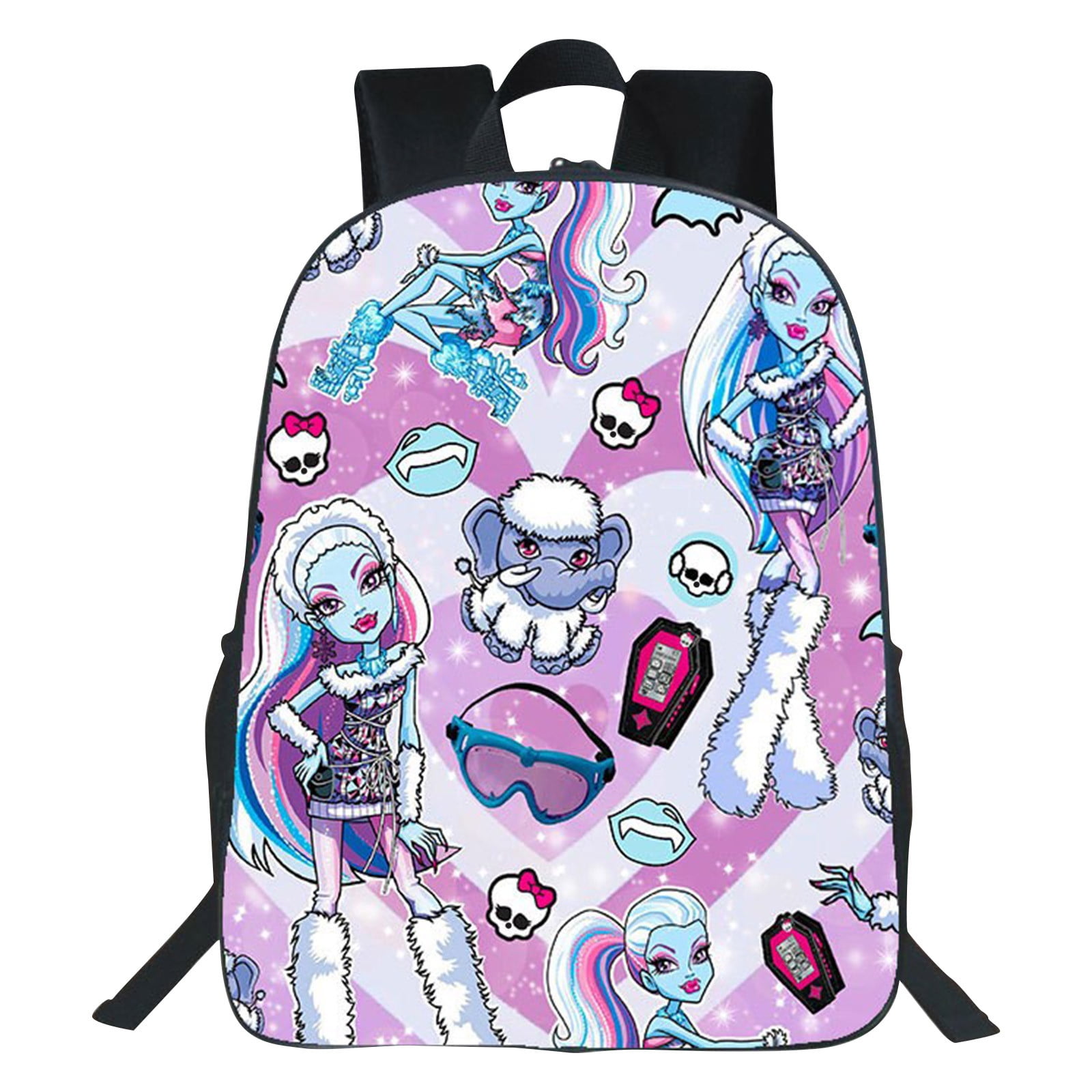 Cyinyin 15.8 INCH Monster Super High Backpack for Students, Large ...