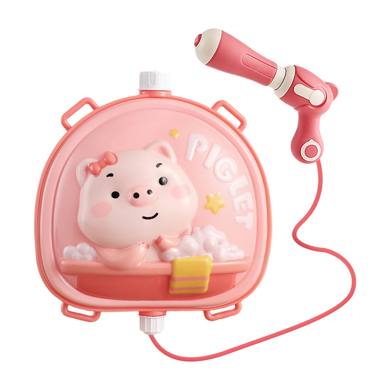 Cyinyin 2000 ML Pink Pig Backpack Water Spray Toy, Water gun toy ...