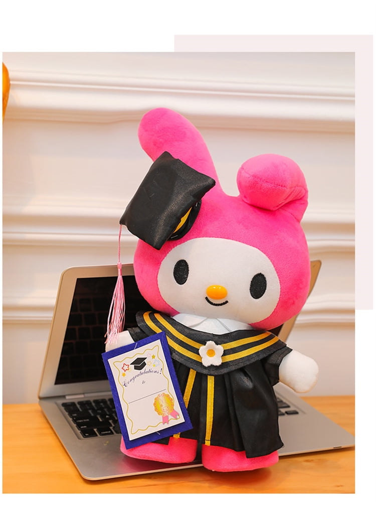 Cyinyin 2025 Hello Kitty Graduation Plush Stuffed Animals, 15 Inch ...