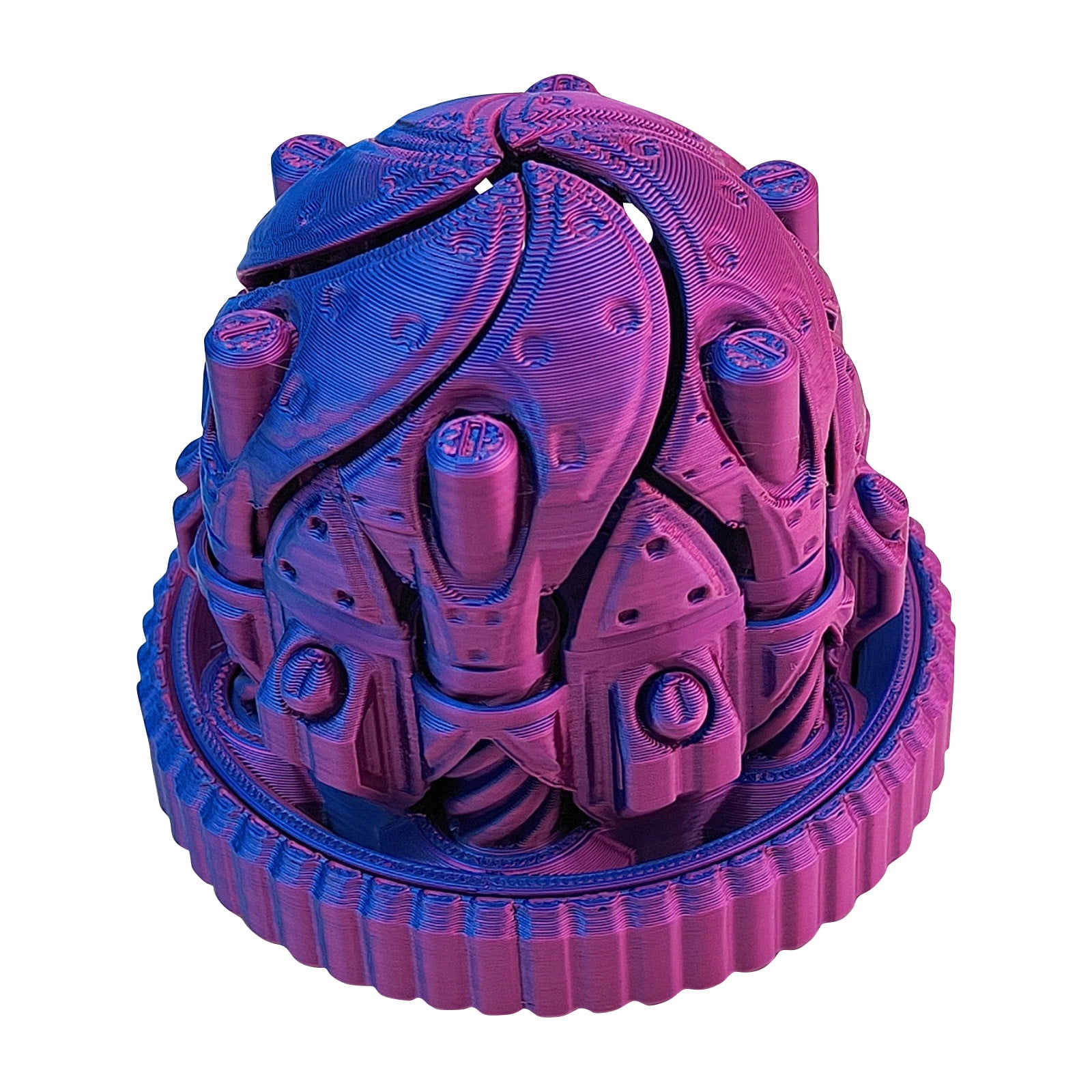 Cyinyin 3D Printed Decorations Rotating Gearbox, Mechanism Box Creative ...