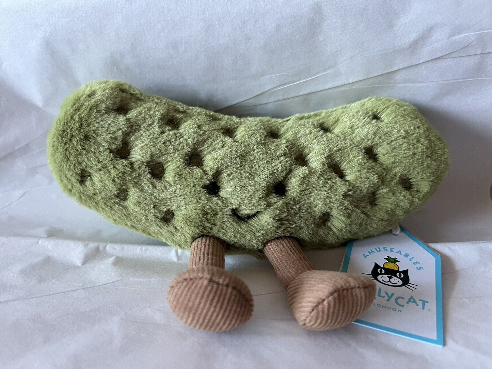Cyinyin 4 INCH Pickled Cucumber Plush Toy, Amusable Pickle NEW with ...