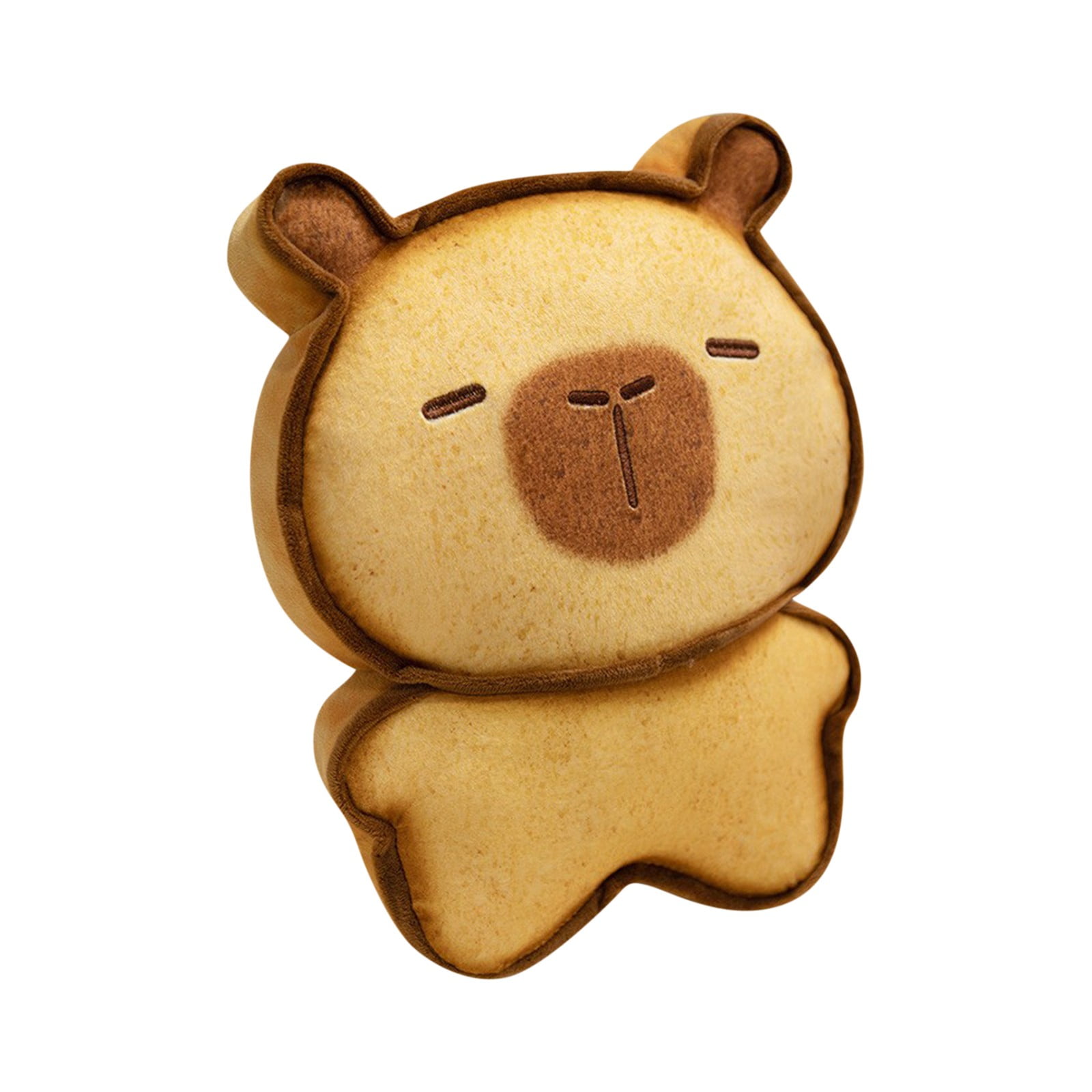 Cyinyin 6.7 INCH Creative Toast Capybara Plush Doll, Lovely Capybara ...