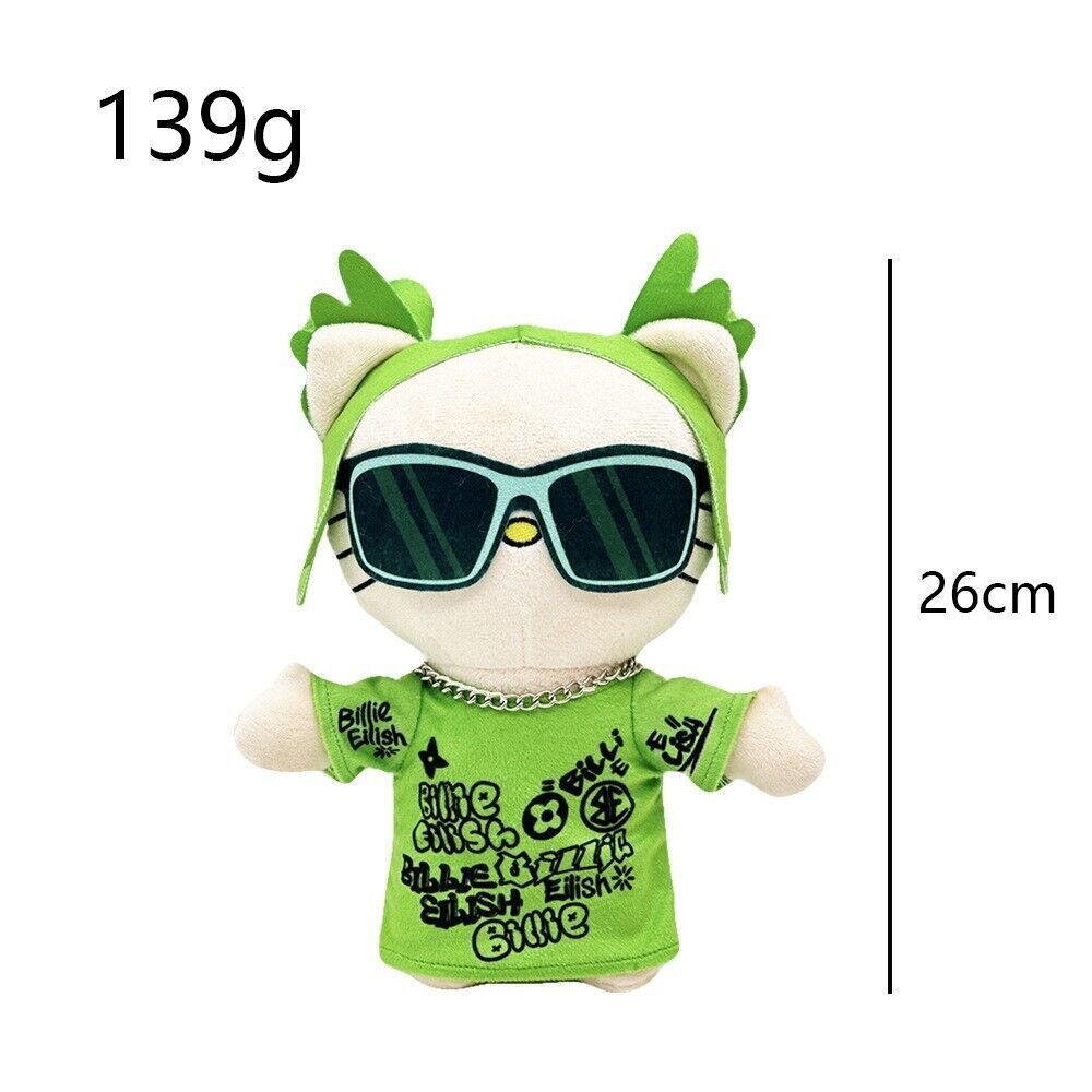 Cyinyin 8.6 INCH 2025 Rapper Travis Scott Billie Eilish Figure Plush ...