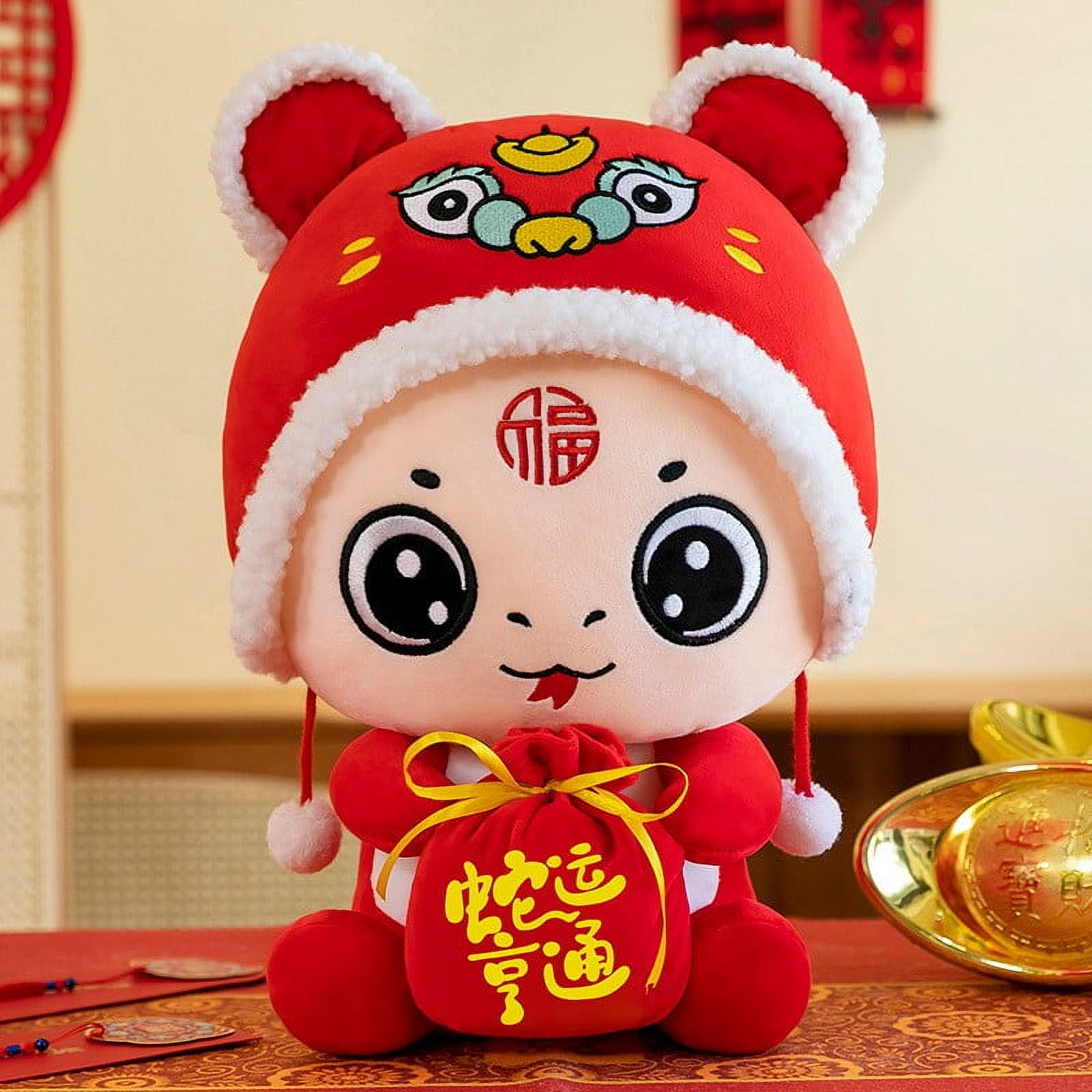 Cyinyin 8 INCH Plush Snake Doll - Mascot Snake Plush Toy, Snake Stuffed ...