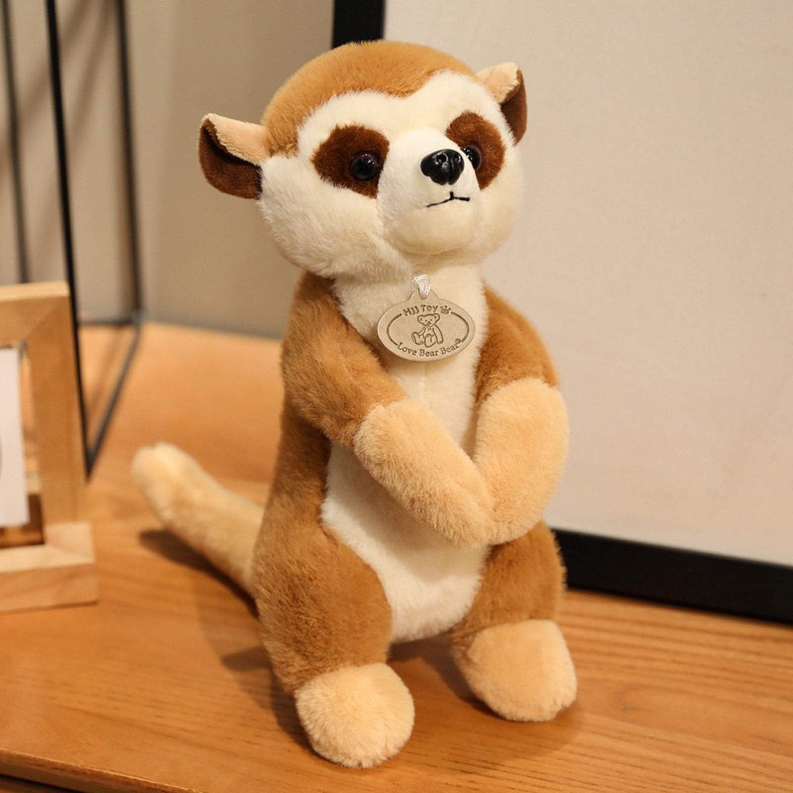 Cyinyin 9.9 INCH Kawaii Meerkat Plush Doll Throw Pillow, Cute Mongoose ...