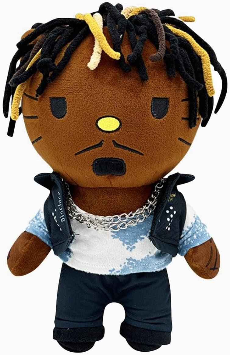 Friends Cuddly Toy Kawaii Cat Plush Toy Anime Funny Rapper Cat Birthday ...