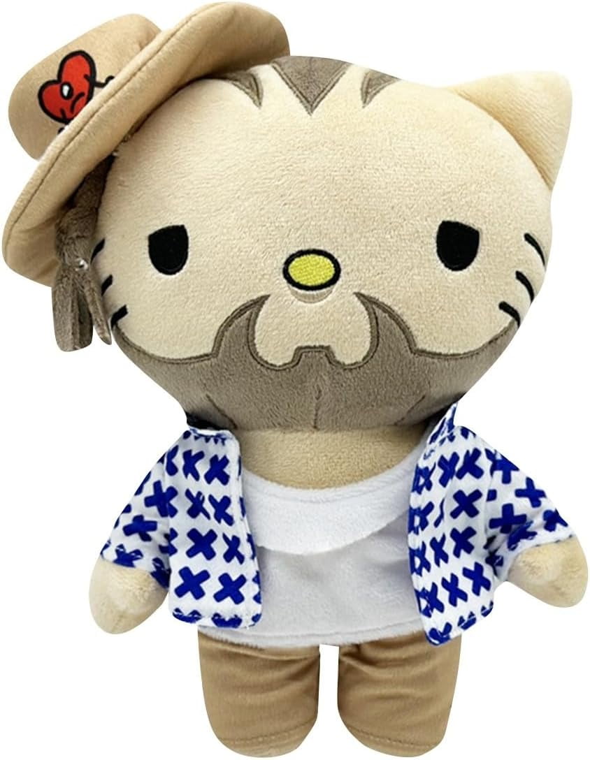 Cyinyin 9 INCH Hello Plush Kitty DollPlush Toy Friends Cuddly Toy ...