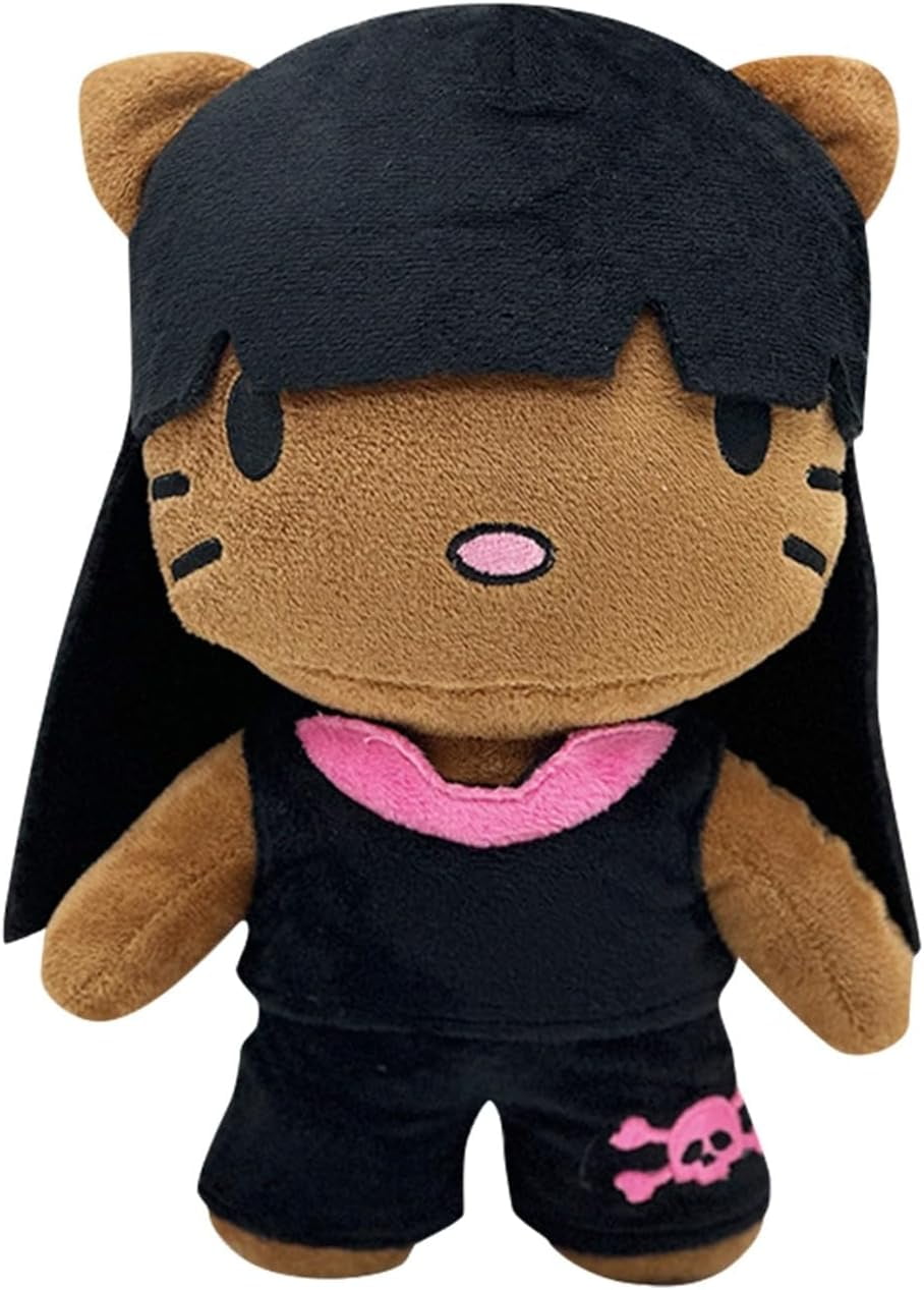 Cyinyin 9 INCH Hello Plush Kitty Dollnicki Plush Toy Friends Cuddly Toy ...