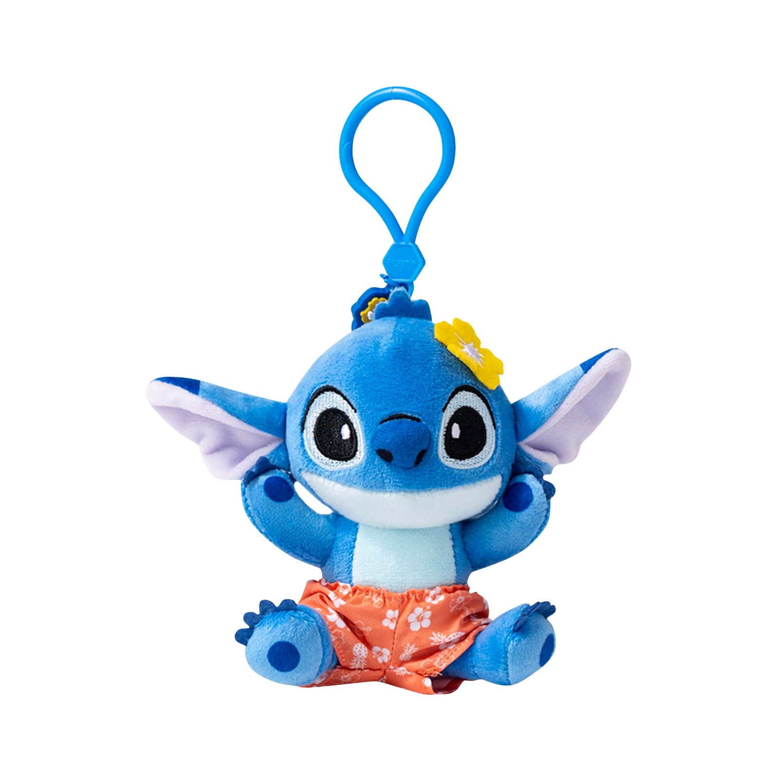 Cyinyin Adorable Stitch Stuffed Toys Keychain, 4.3 INCH Keyring Cute ...