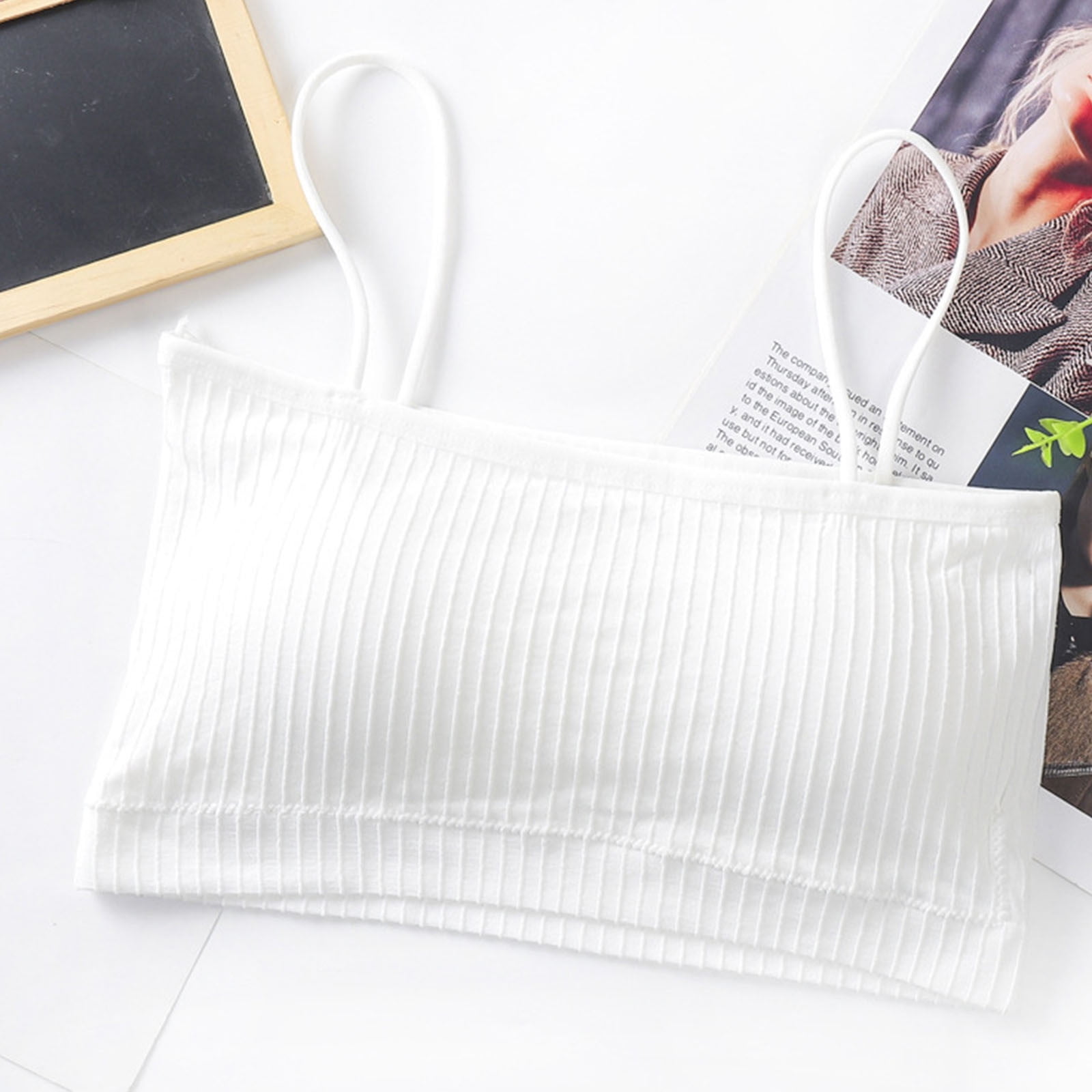 Cyinyin Bras for Women Sexy Underwear for Women Threaded One-Piece Bra ...