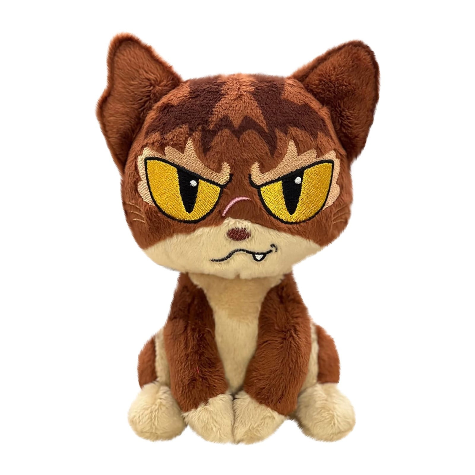 Cyinyin Brightheart Large Plush Cat Series - Cartoon Black Four-Leaf ...