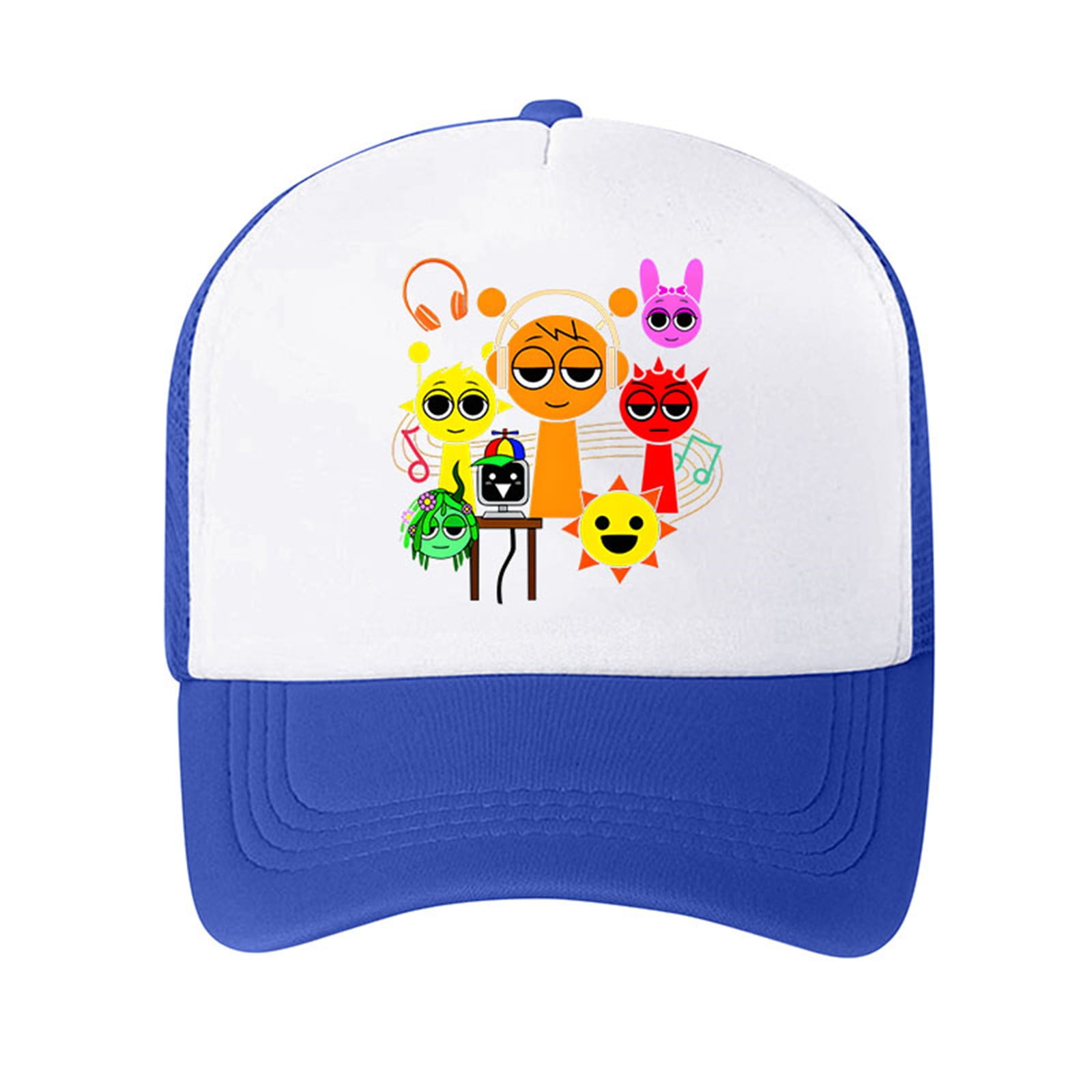 Cyinyin Cute Sprunki Cap, Original Classic Trucker Low Profile Hat Men ...