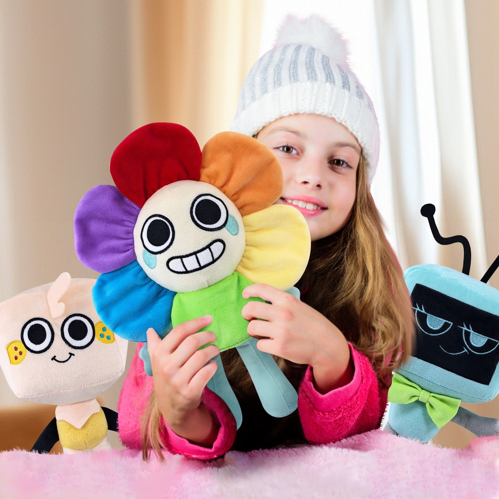 Cyinyin Dandy's World Game Plush Dolls - Kawaii Dandy's World Plush ...