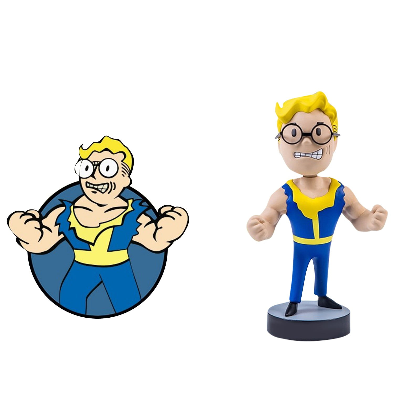 Cyinyin Fallout 4 Vault Boy Figures Decorative Ornaments, Shelter ...