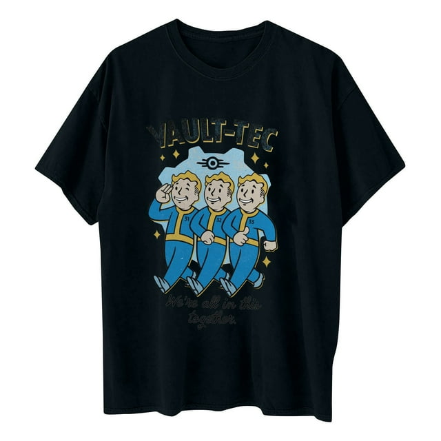 Cyinyin Fallout Merch Shirts with Vault Boy Print , Fallout T Shirt for ...