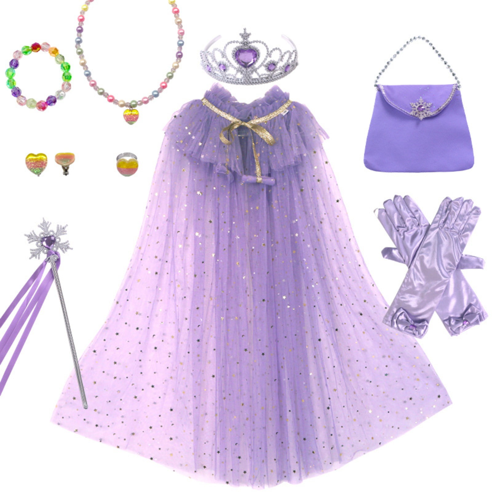 Cyinyin Frozen Elsa Princess Costume Halloween Costumes for Girls ...