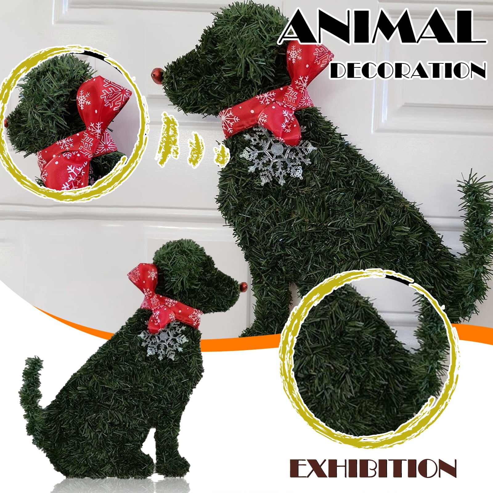 Christmas Decorations Handmade Labrador Retriever-Dog Christmas Puppy X ...