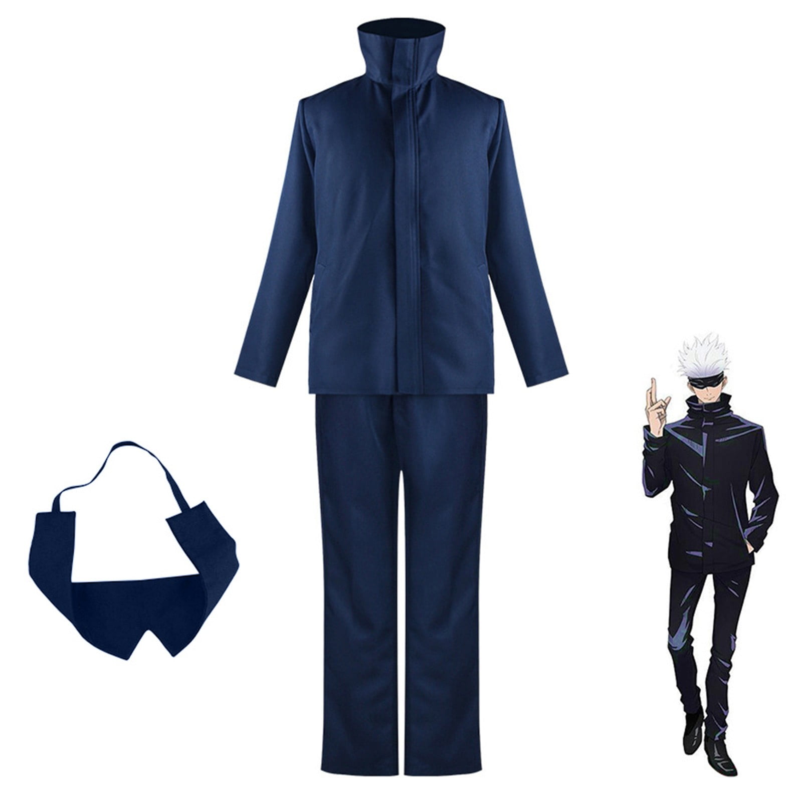 Cyinyin Halloween Jujutsu Kaisen Satoru Gojo Halloween Clothes Jujutsu ...