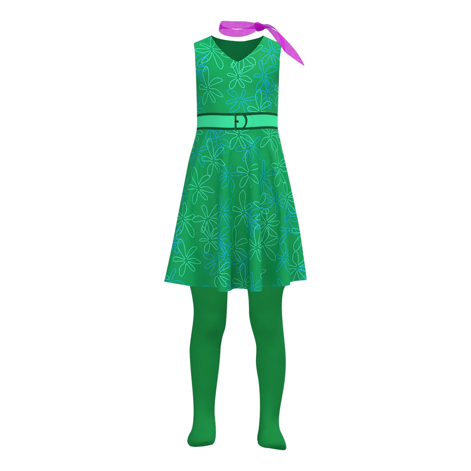 Cyinyin Inside Out Costume Halloween Halloween Costumes for Girls Happy Emotions Le Lian Nai ...