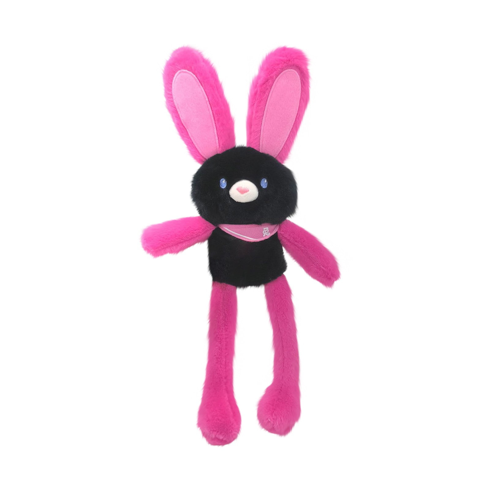 Cyinyin Kawaii's Love Heart Rabbit Dopamine Plush Keychain & Backpack ...