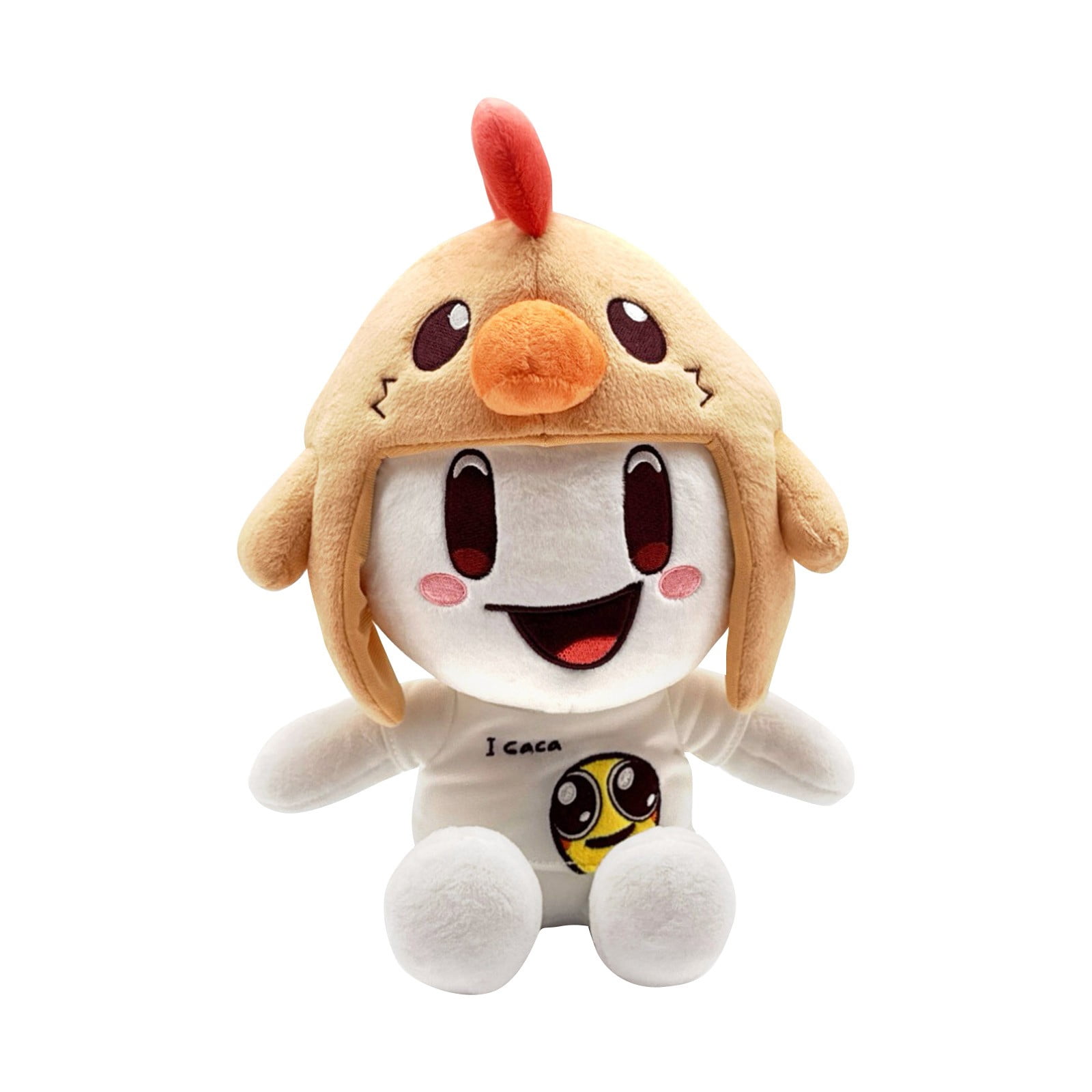 Cyinyin PMdamiann Youtuber Plush Dolls, 9.8" Doll Wearing Chick Hat, Super Soft Stuffed Animals ...