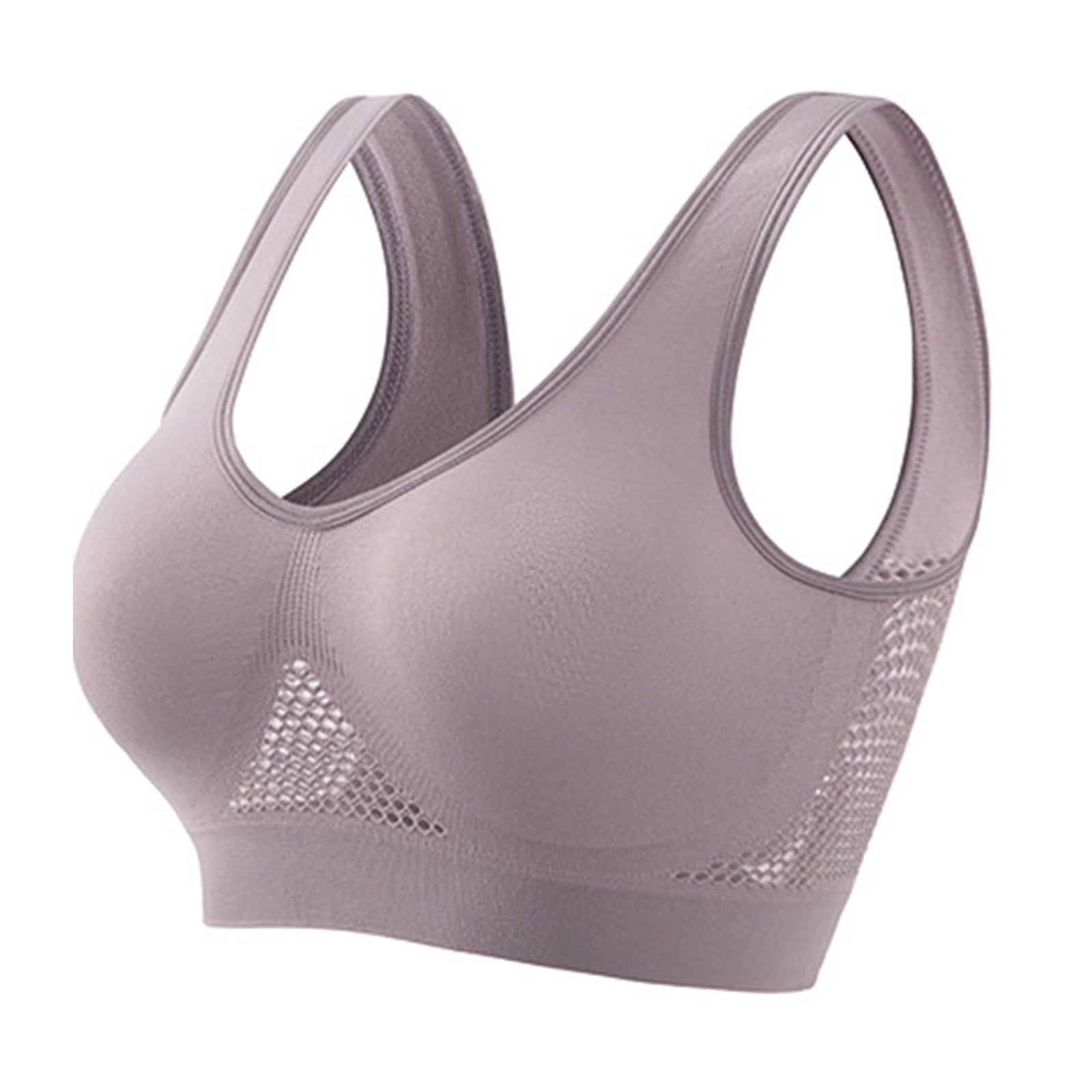 Cyinyin Plus Size Bras For Women Lingerie Hollow Out Sports Bras For Women Tank Top Sexy