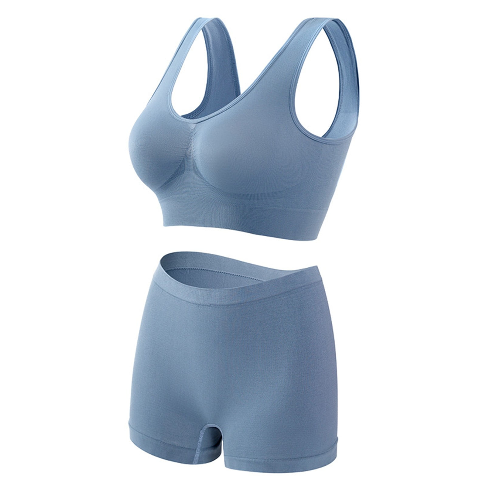 Cyinyin Plus Size Bras For Women Set Lingerie Sports Bras For Women Tank Top Sexy Workout Yoga