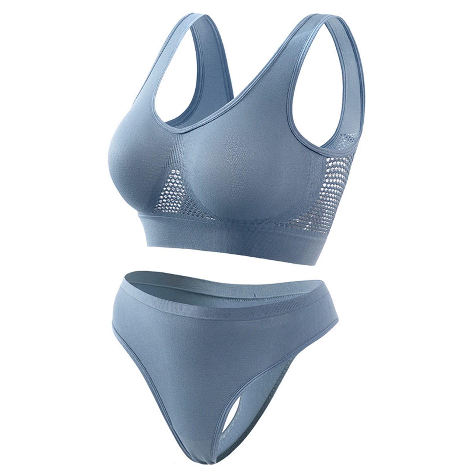 Cyinyin Sport Bras for Women Set Lingerie Hollow Out Womens' Sports Bra ...