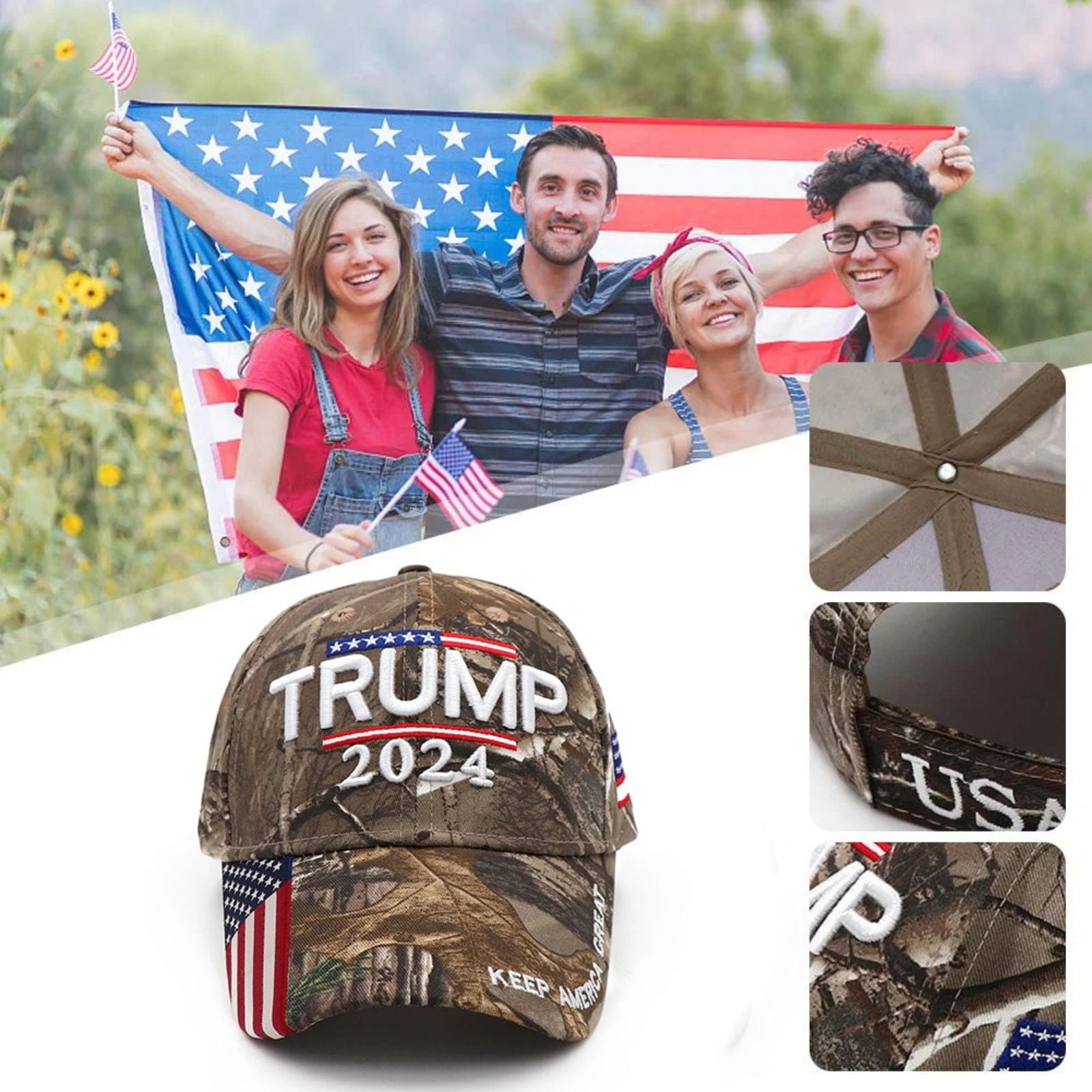 Cyinyin Trump Hat 2024, Trump Hats, Hat Make America Great Again Donald ...