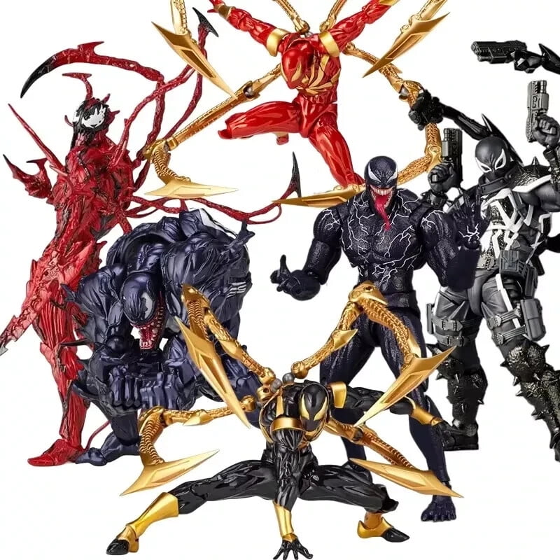 Cyinyin Venom Action Figures - 6.6 Inch Venom Collectible Action ...