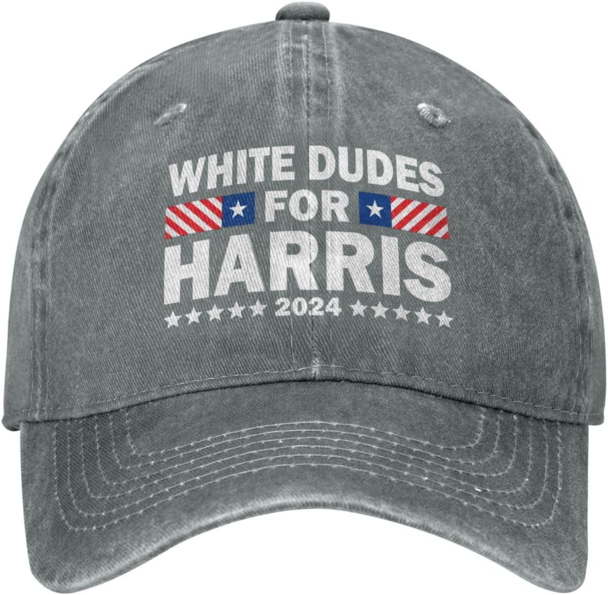 Cyinyin White Dudes for Kamala Harris 2024 Hat Classic Fashion ...