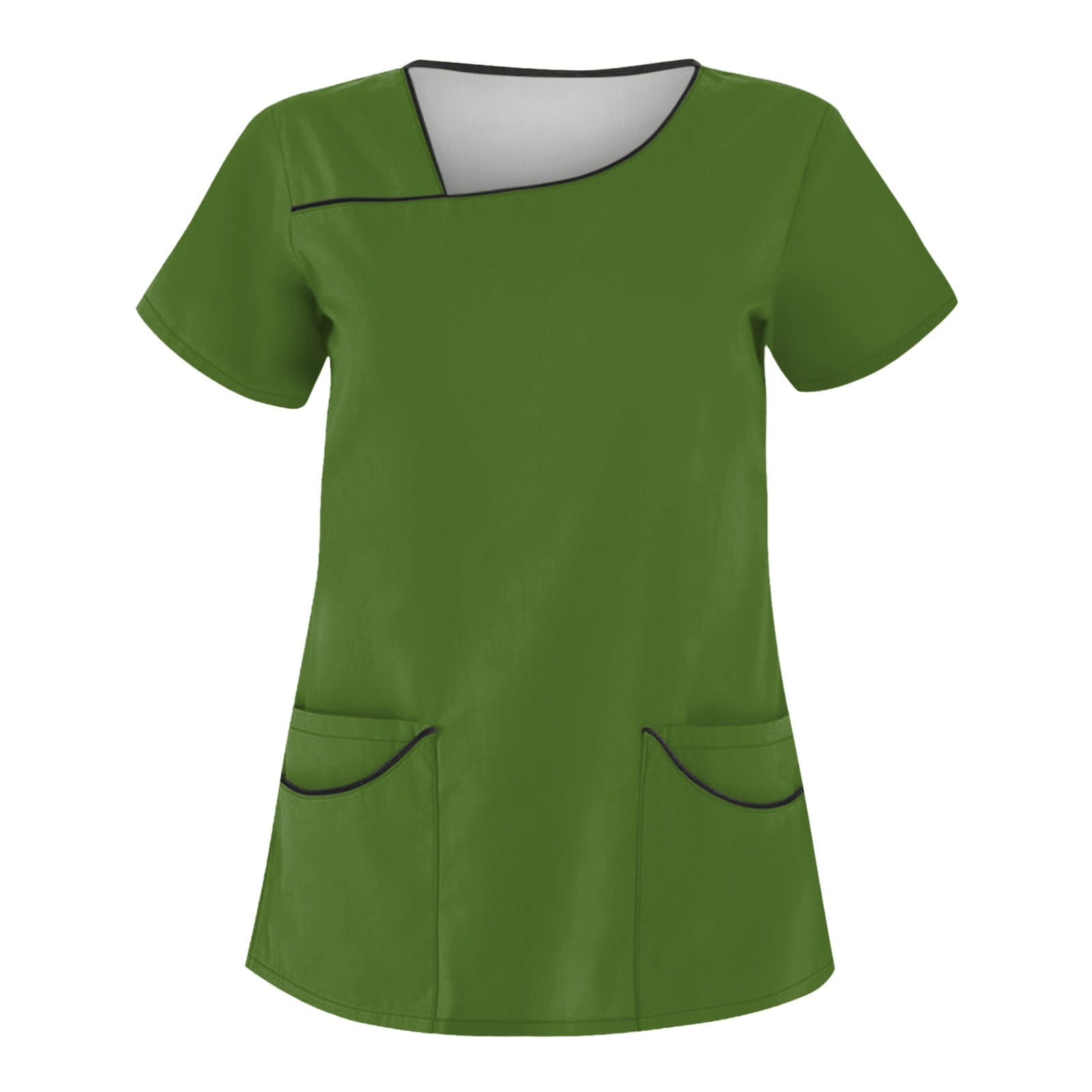 Cyinyin Womens Soild Green Short Sleeve Nursing Shirts for Women , Skew ...