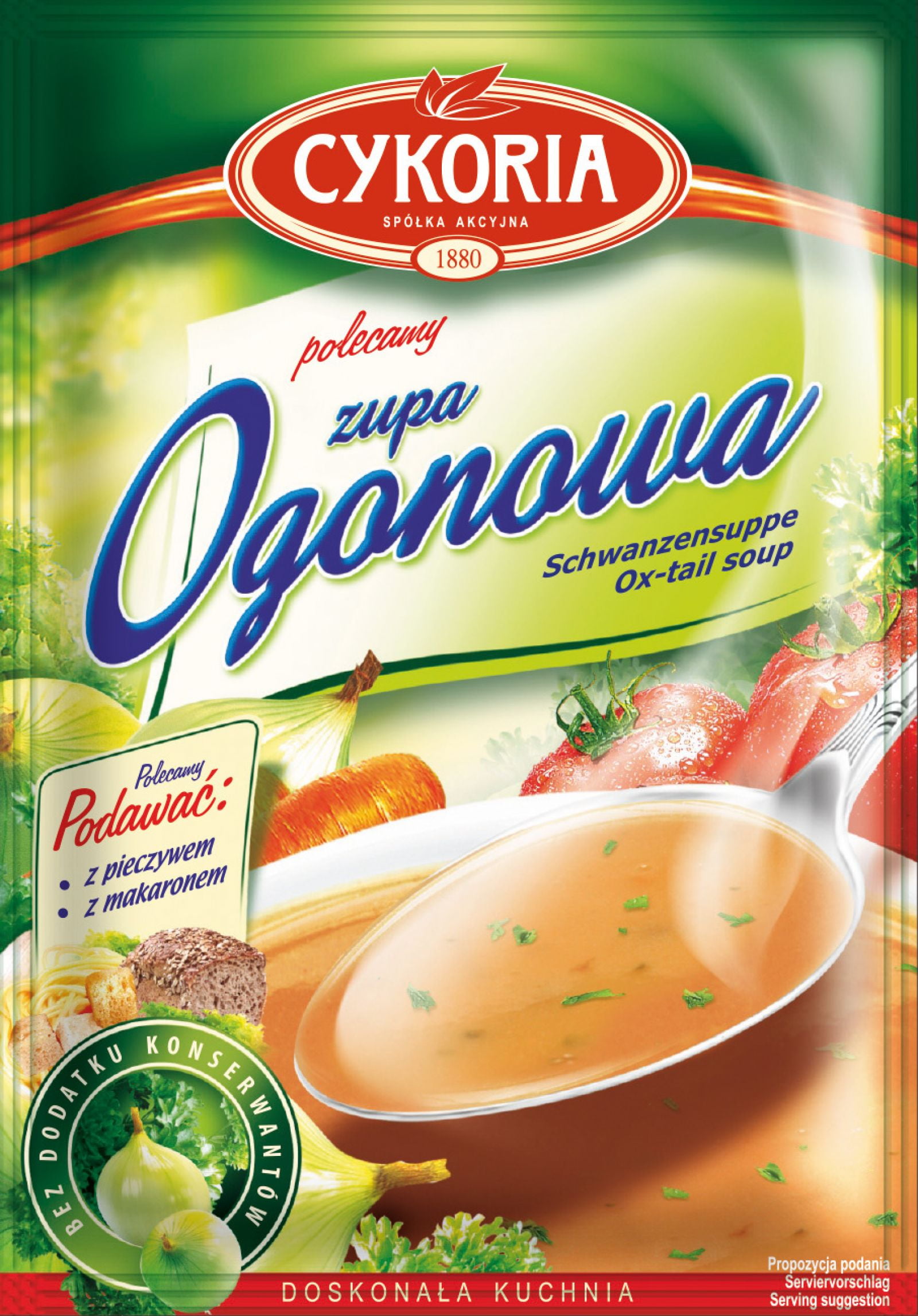 Cykoria OXTAIL soup 3 x Instant Soup packets / 3x 50g - Walmart.com