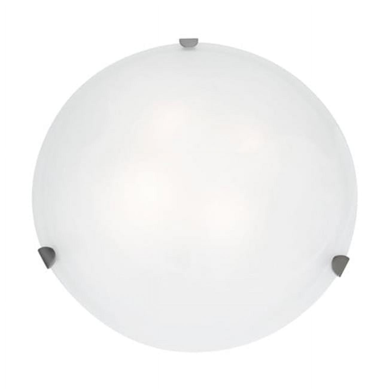 Cylinder A-19 LED Rod Red Glass Pendant - Brushed Steel - Walmart.com