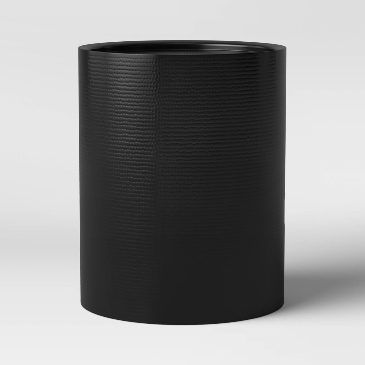 Cylinder Drum Side Table - Modern Metal No Assembly Required - Walmart.com