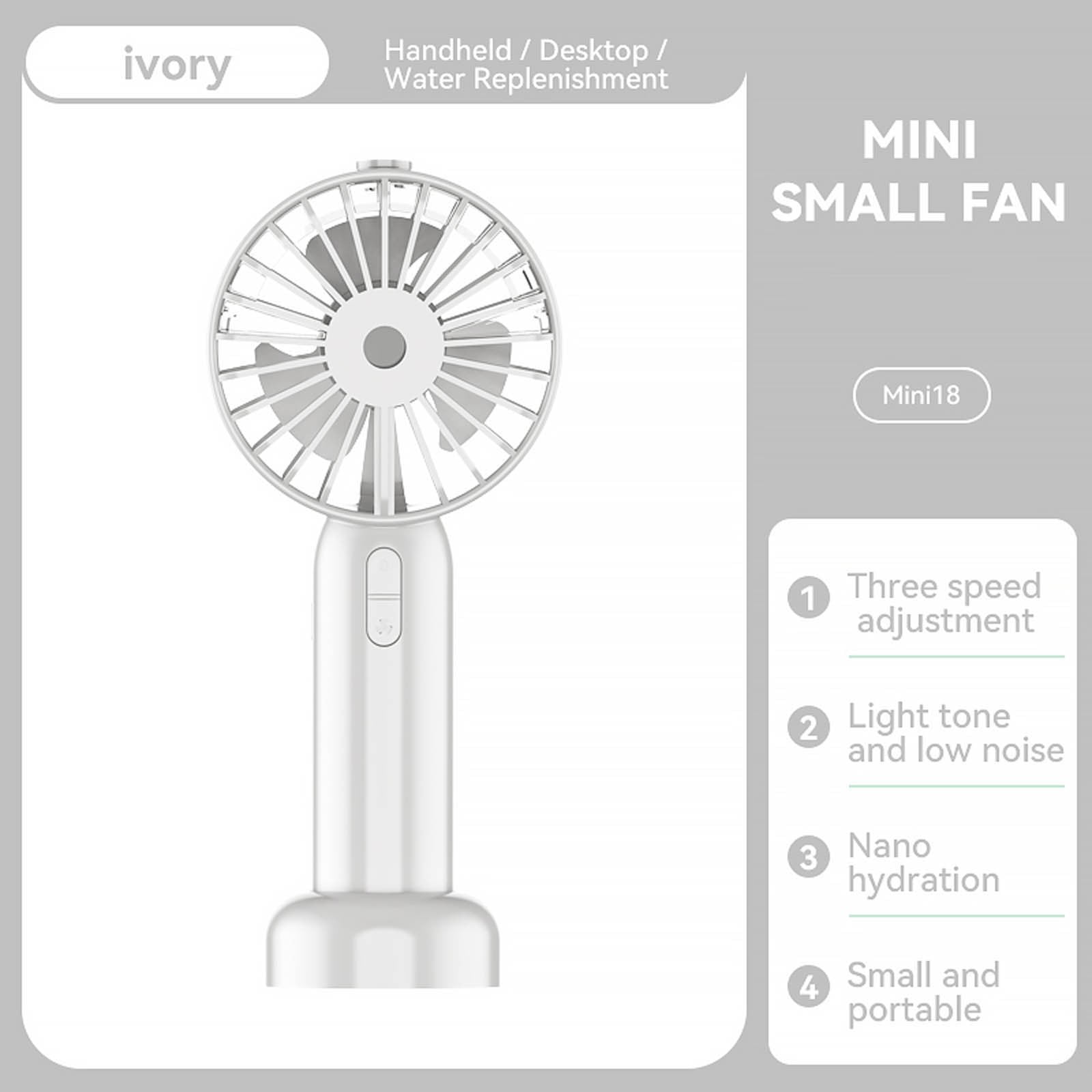 Cylinder Fan with Hose Portable Ceiling Fan Portable Oscillating Fan ...