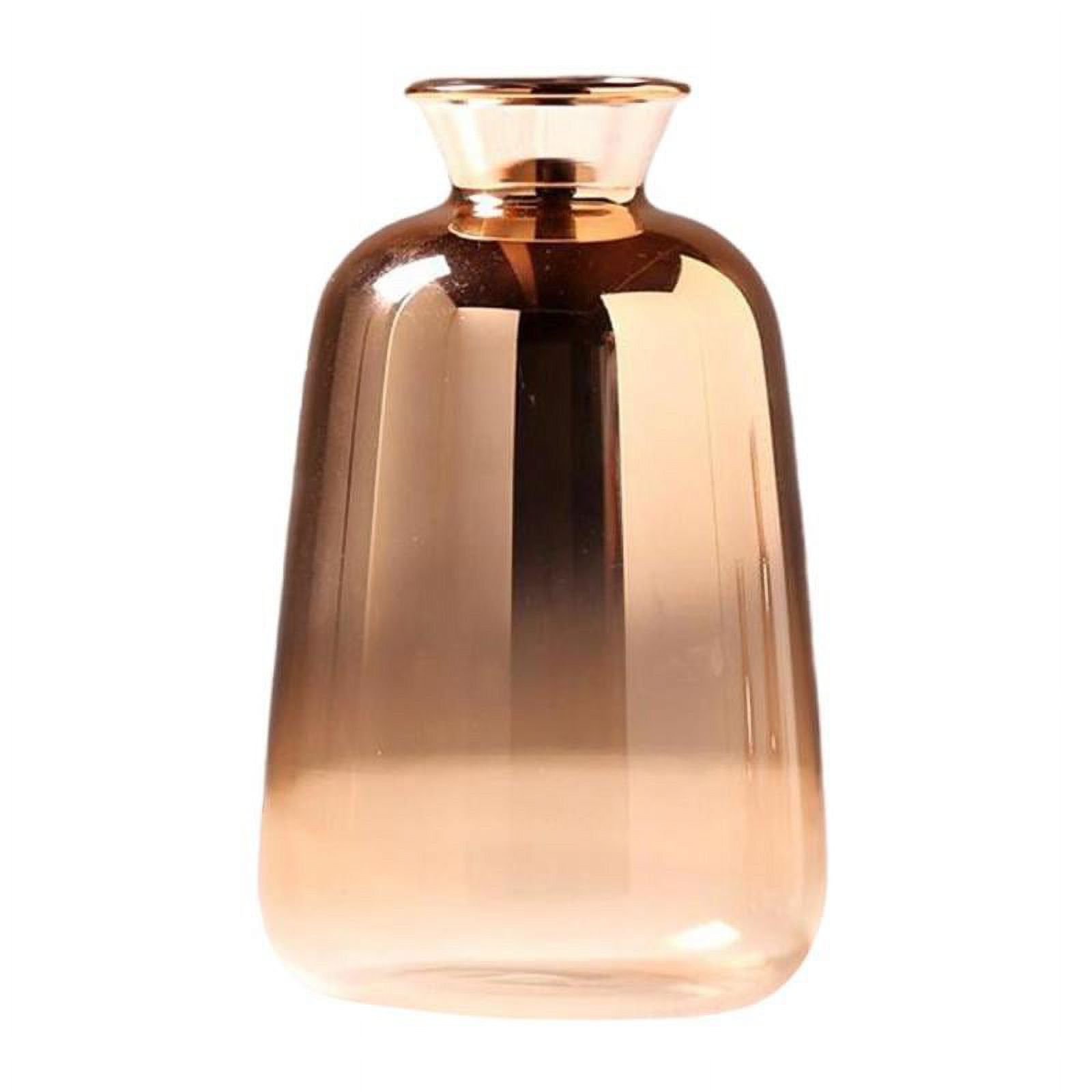 Cylinder Glass Vase, Clear Plant Holder Bud Floral Pot Flower Vase ...