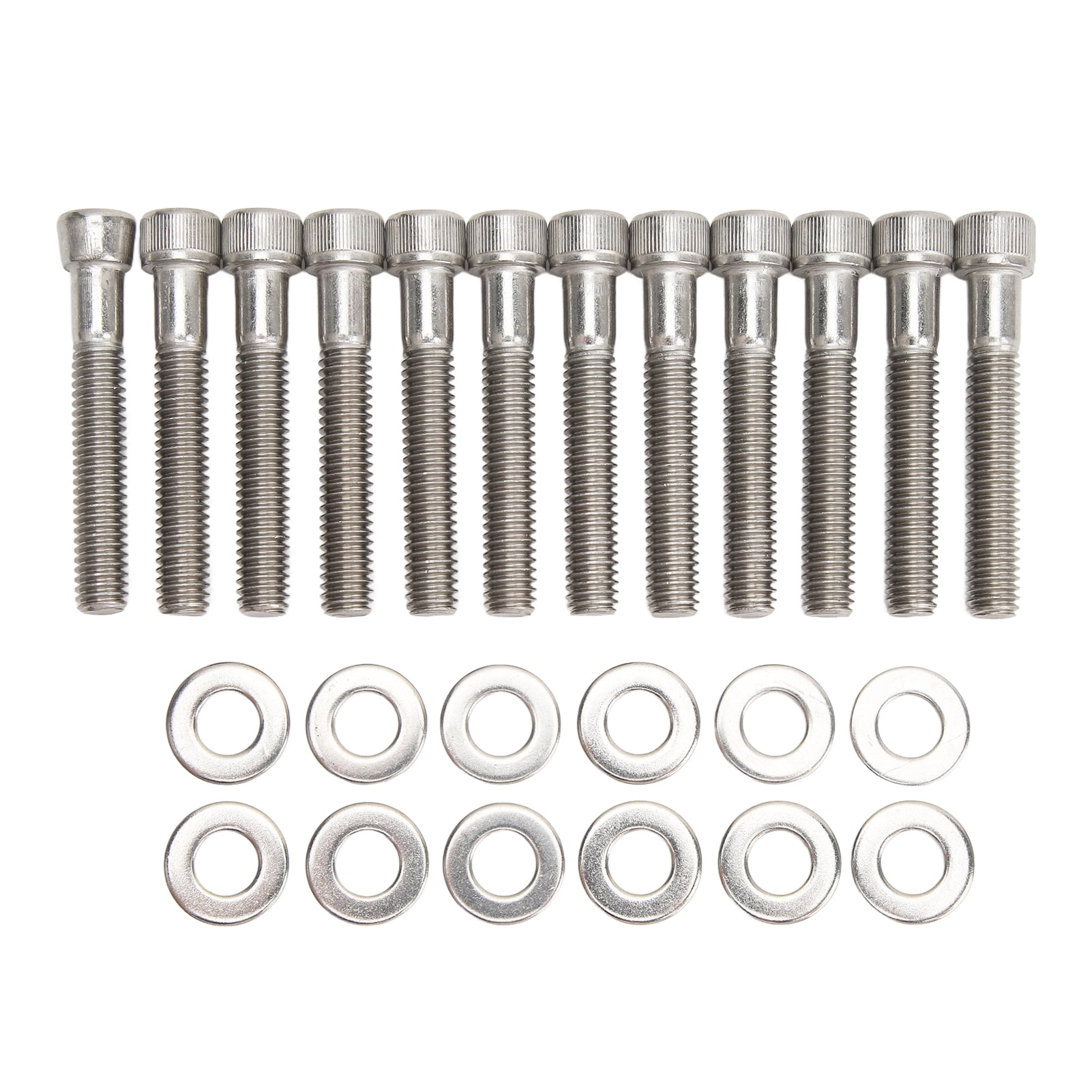 Cylinder Head Bolts Kit Hardened 304 Stainless Steel Polished ...