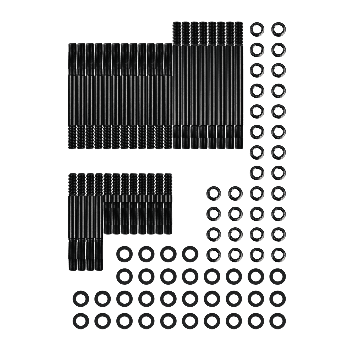 Cylinder Head Stud Kit for Chevy BBC-75 for USE with aluminum heads ...