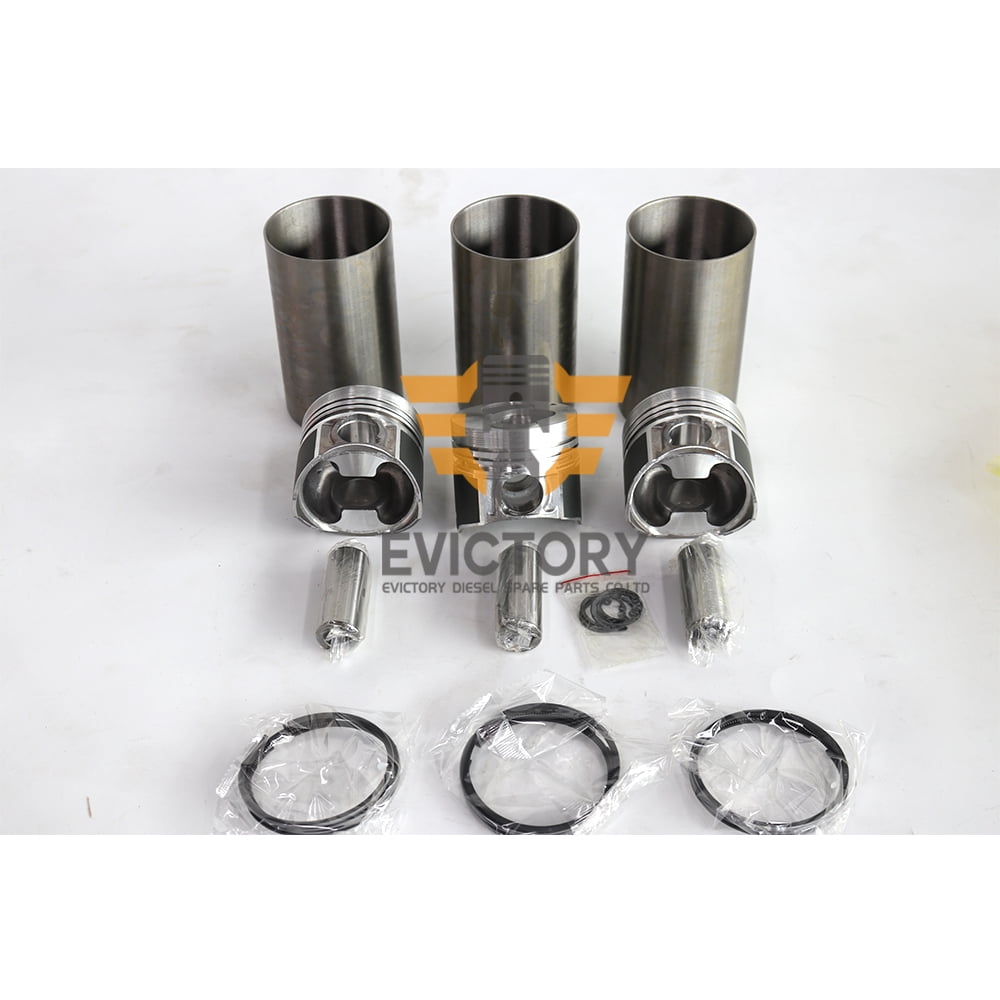 Cylinder Liner Kit - for ISUZU 3KC2 engine overhaul piston and piston ...