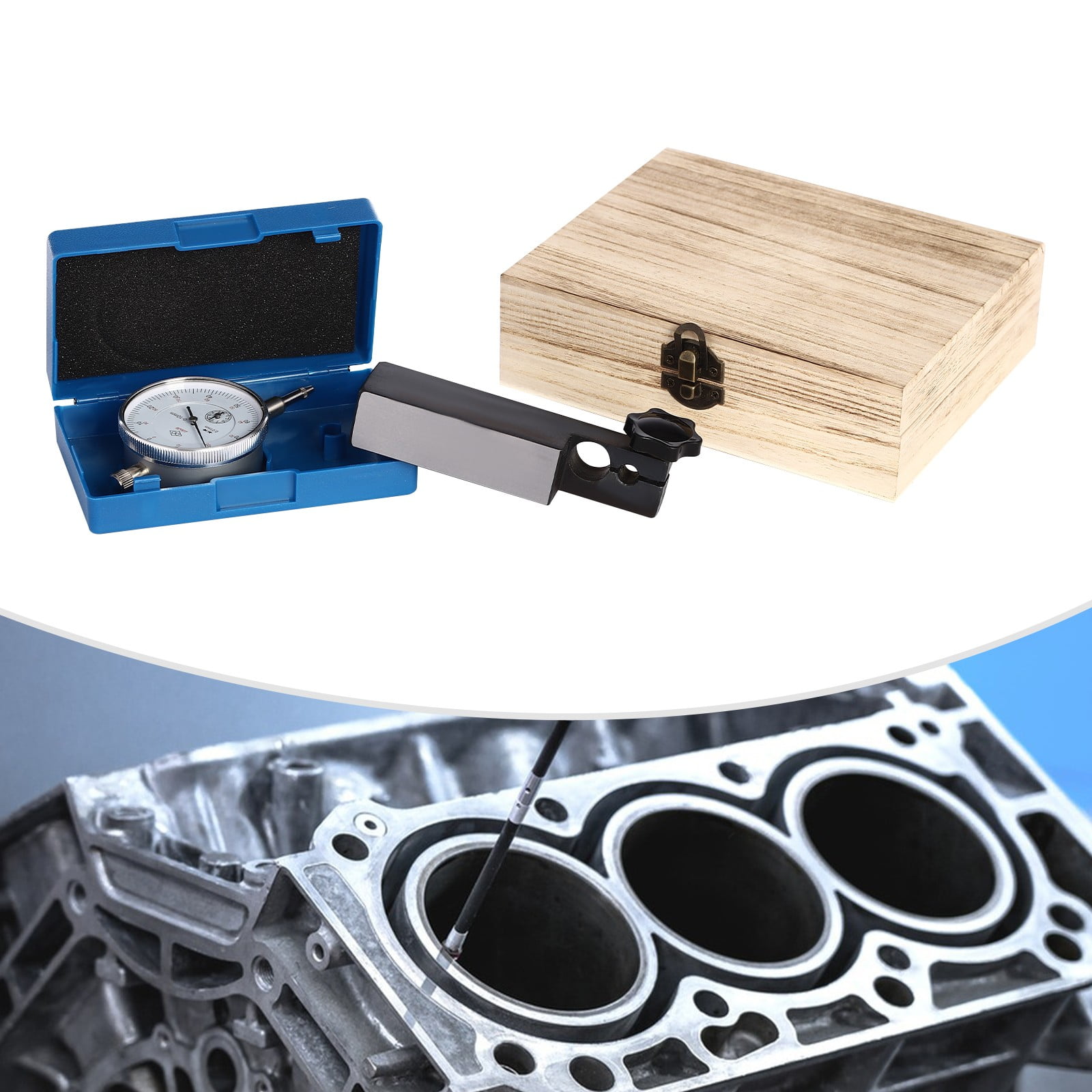 Cylinder Liner Protrusion Measurement Tool, 6434 Instrument Set with ...