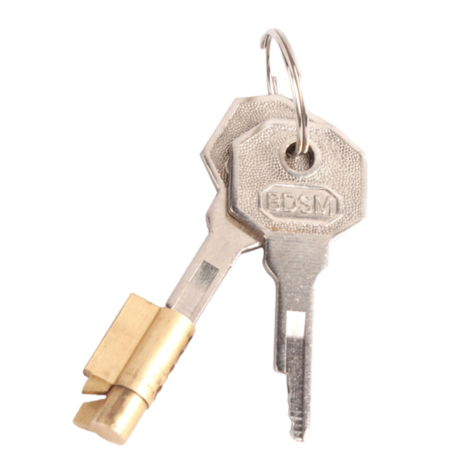 Cylinder Lockwith 2 Keys Lock Copper Core Compact ,Easy to Use ...