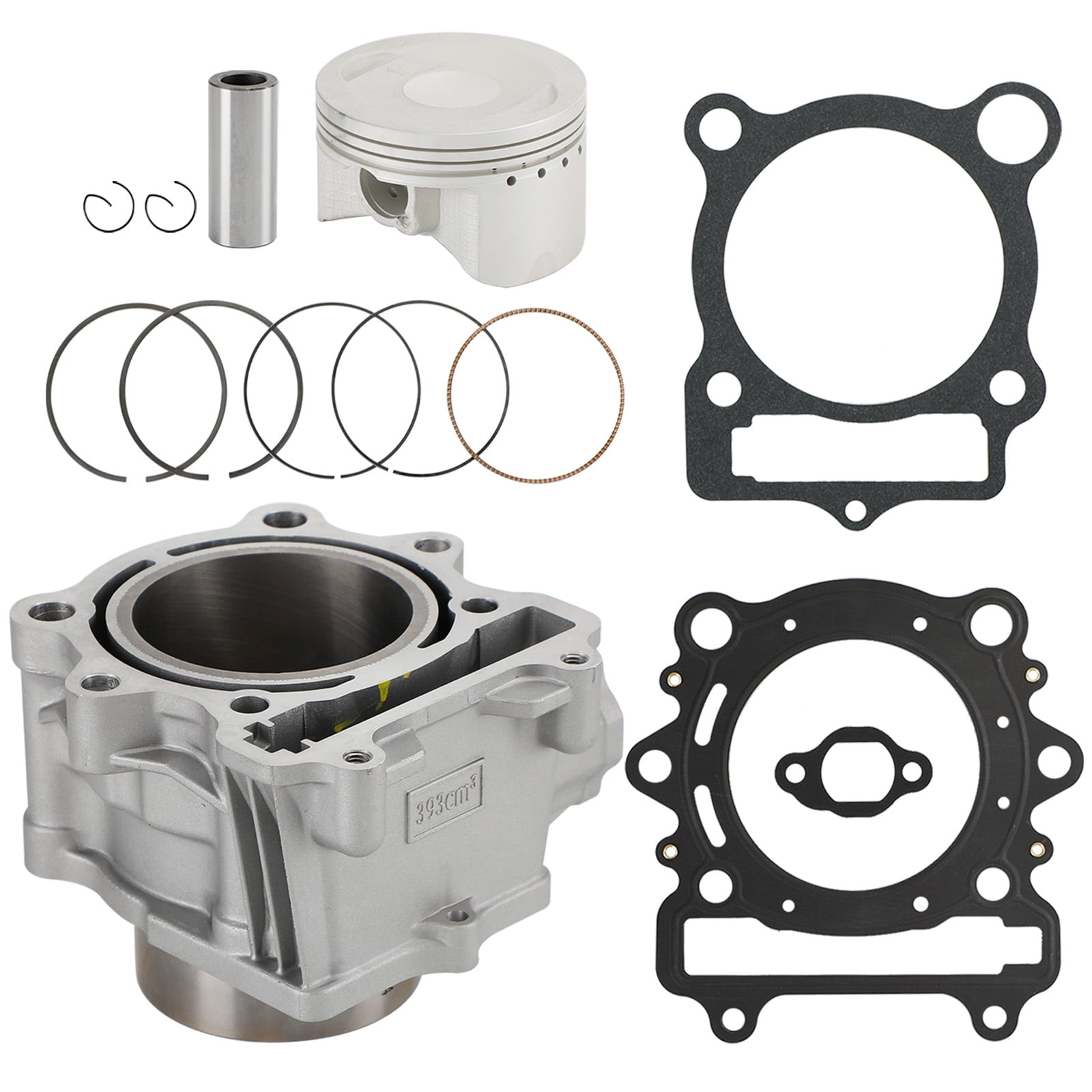 Cylinder Piston Top End Kit For HiSUN UTV400,HS,YS 400,MASSIMO,MSU ...