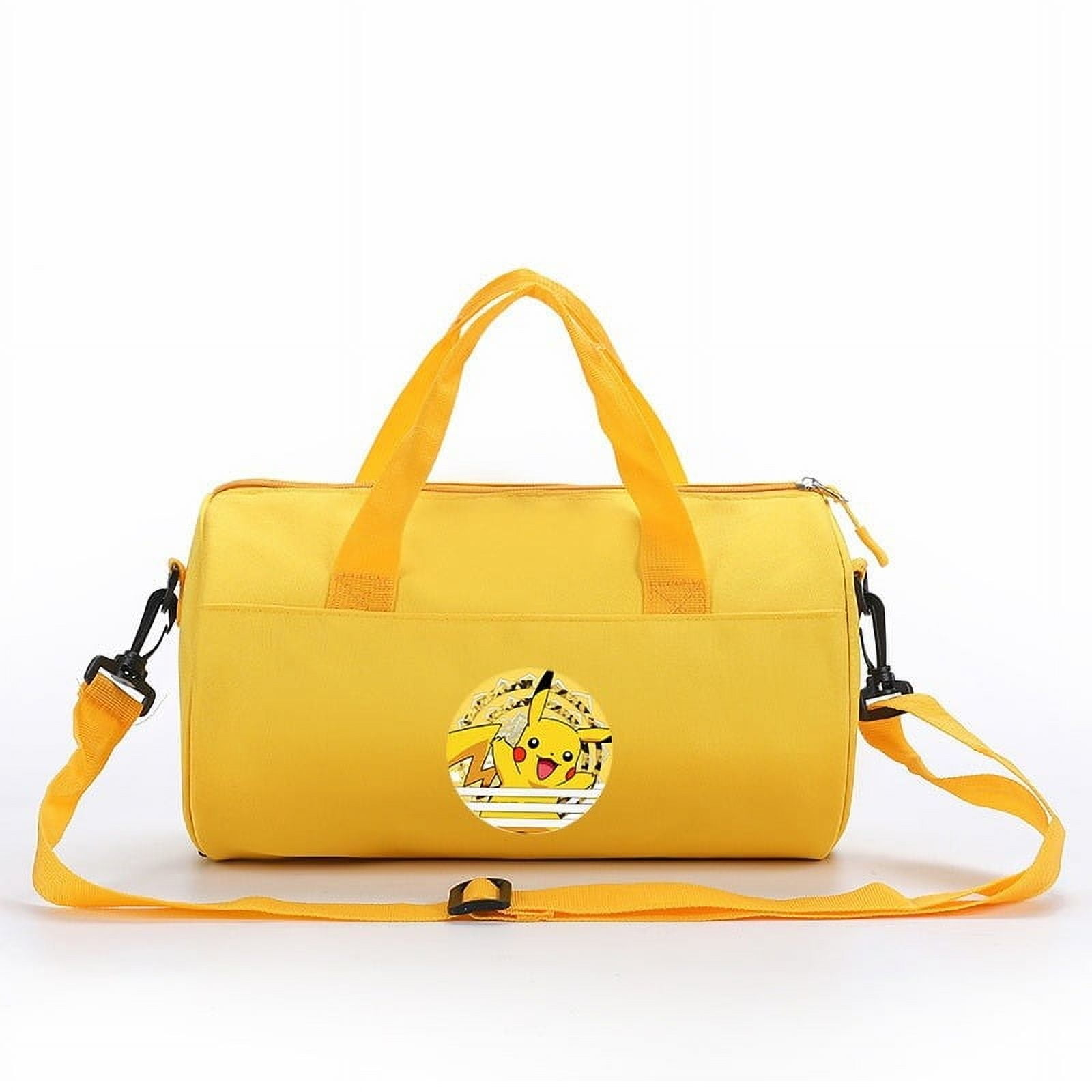 Cylinder Pokemon Gym Bag - Large Capacity Waterproof Workout Fitness ...